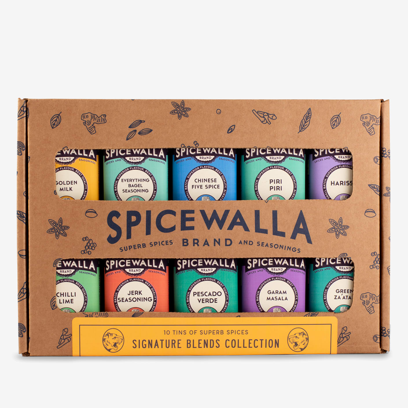 Spicewalla 10 Pack Signature Blends Spice Set | Bespoke Post