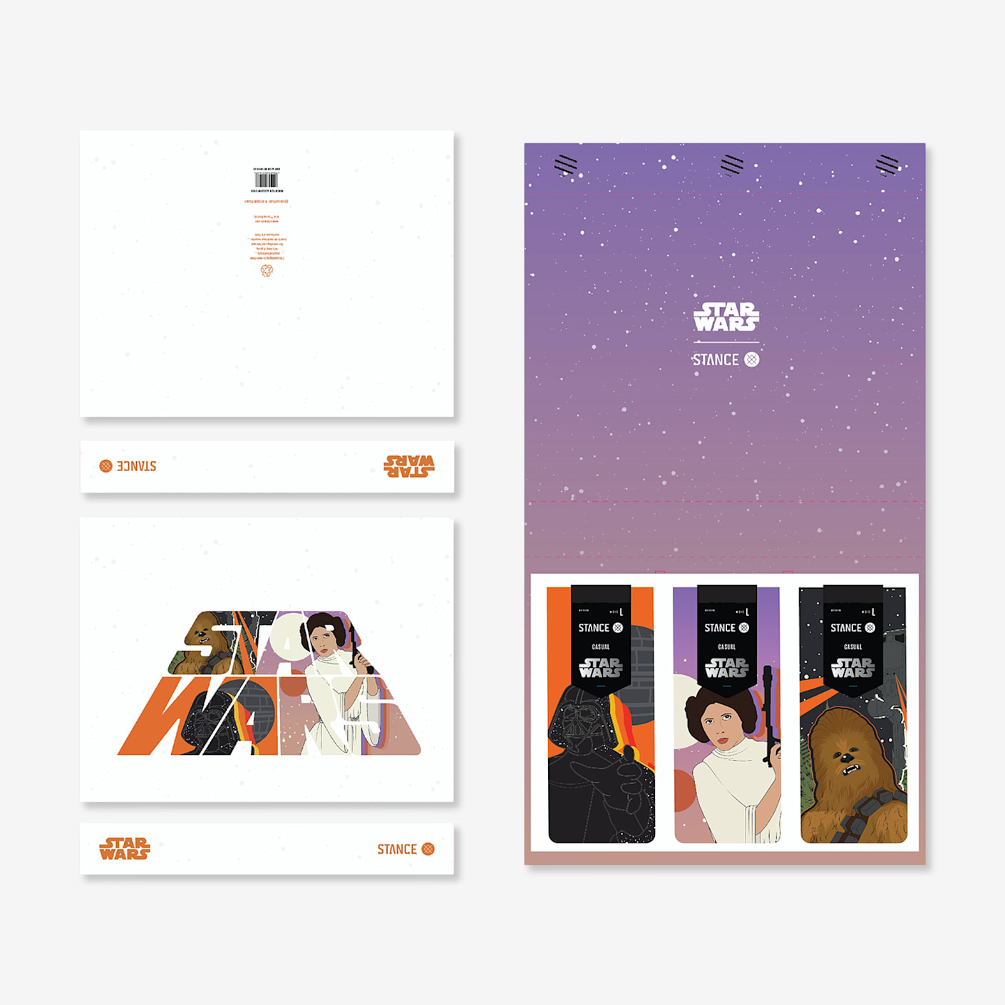 Stance Star Wars by Jaz x Stance Poly Crew Socks Box Set | Bespoke Post