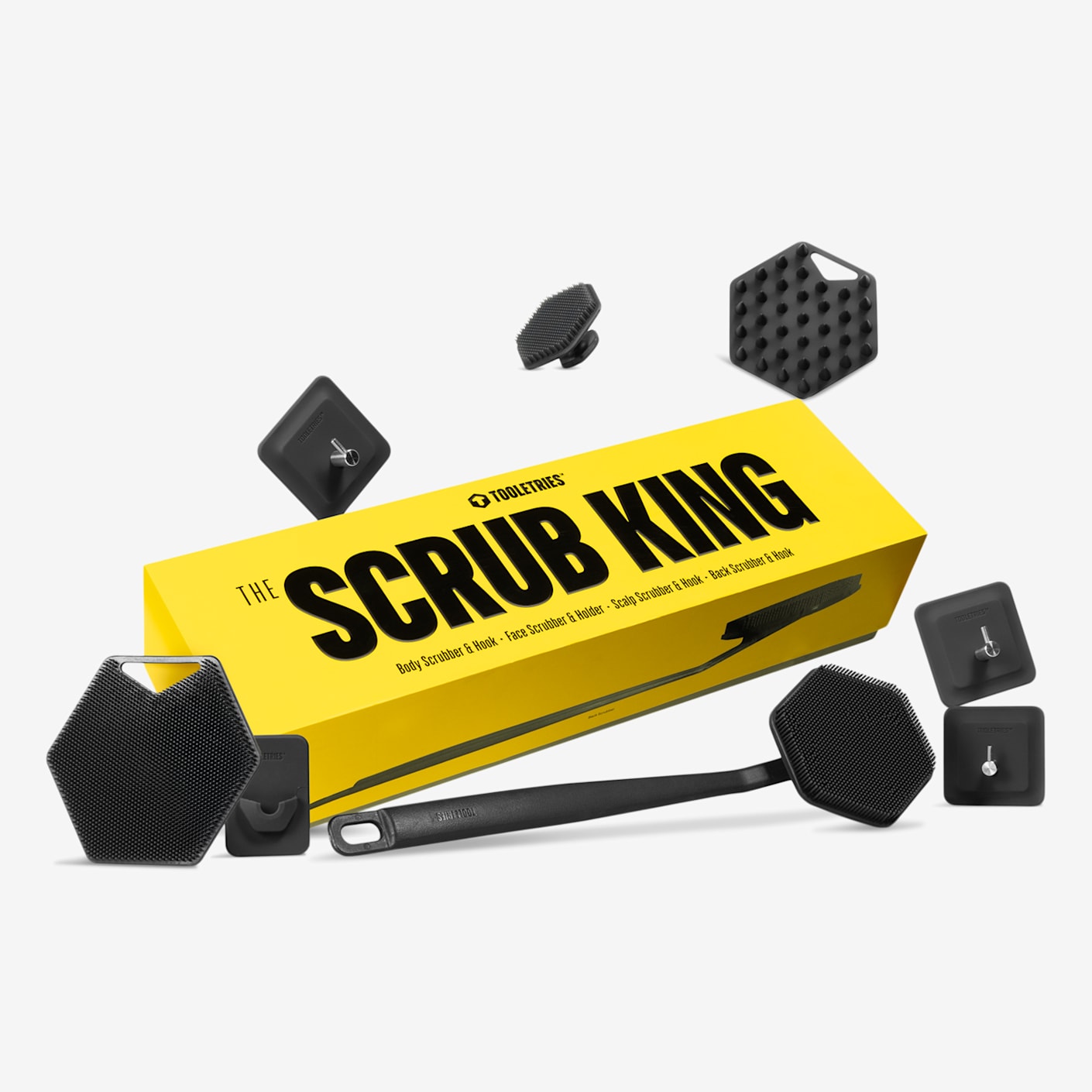 Tooletries The Scrub King Set | Full Body Silicone Exfoliator | Bespoke ...