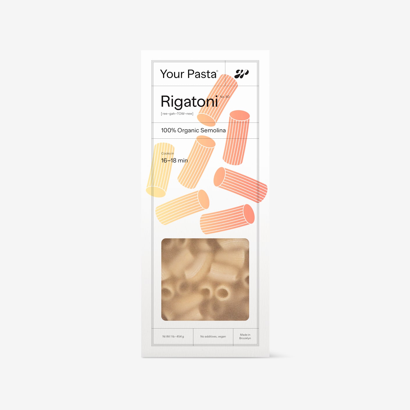 Your Pasta 100% Organic Semolina Rigatoni | Bespoke Post