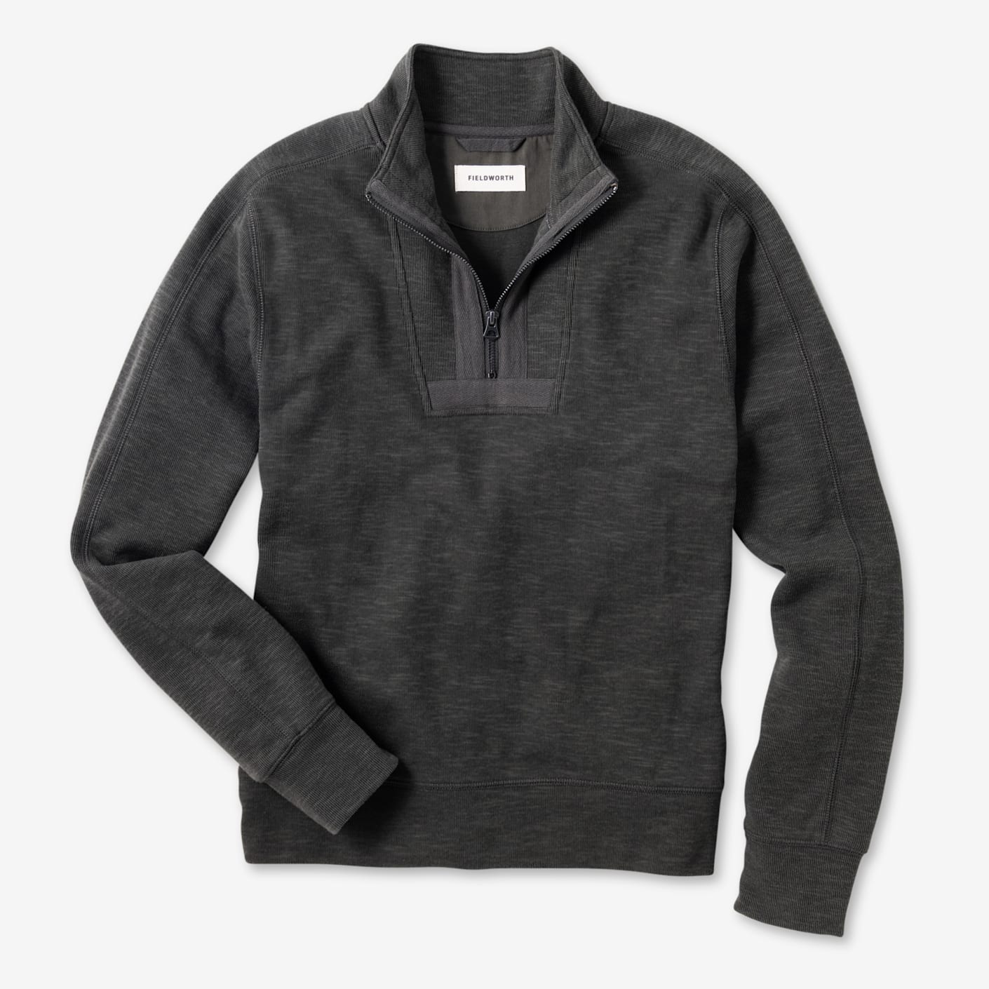 Fieldworth Stacked Rib Quarter Zip | Bespoke Post