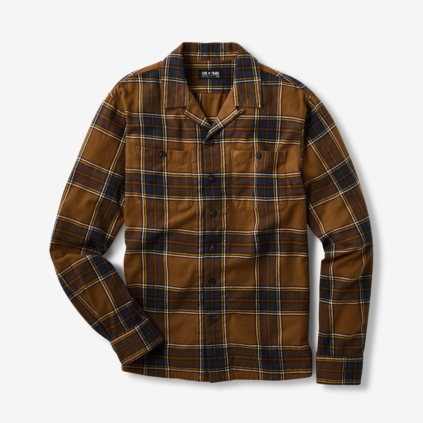 Line of Trade Hawthorn Shirt | Flannel Plaid Shirt | Bespoke Post