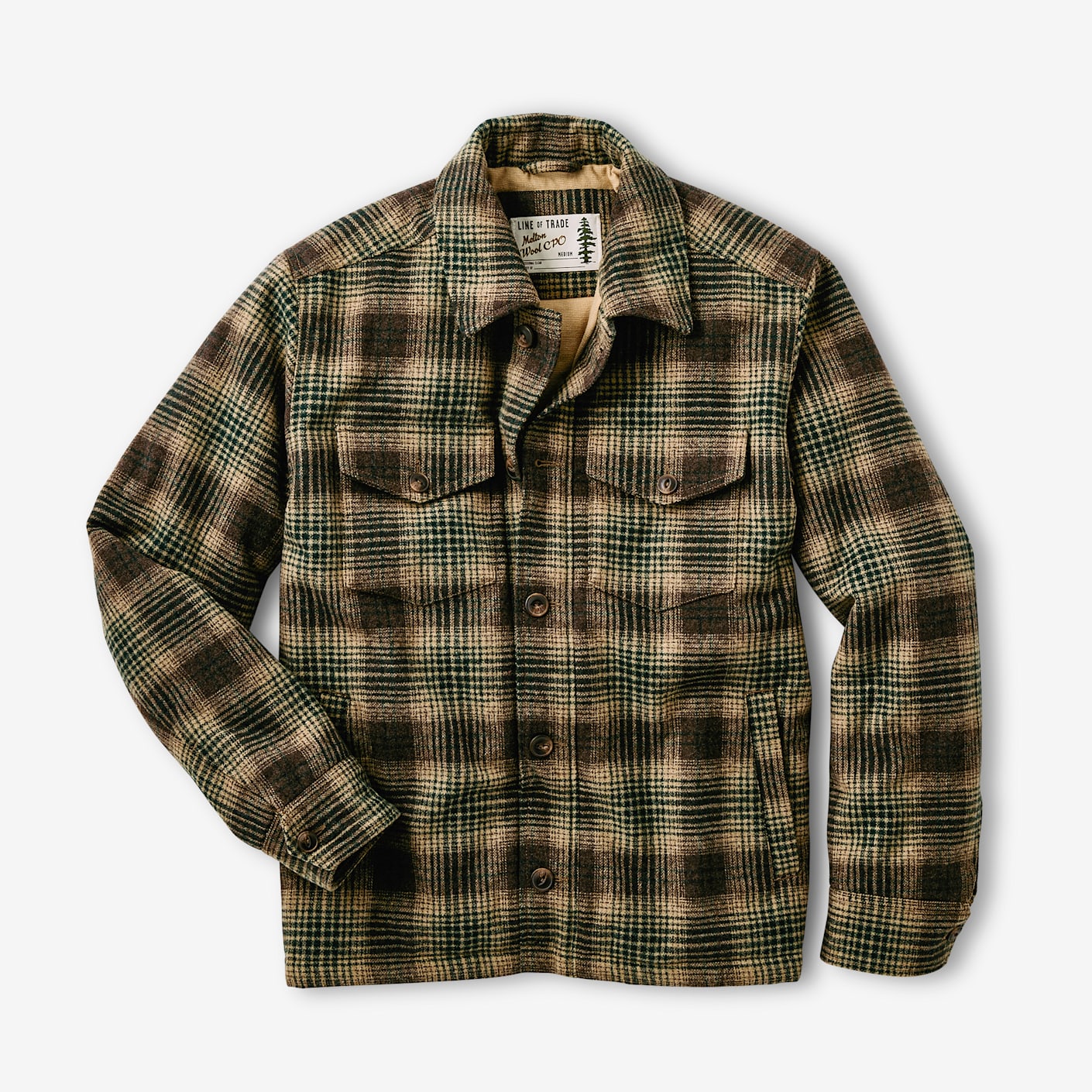 Line of Trade Melton CPO Jacket | Wool CPO Jacket | Bespoke Post