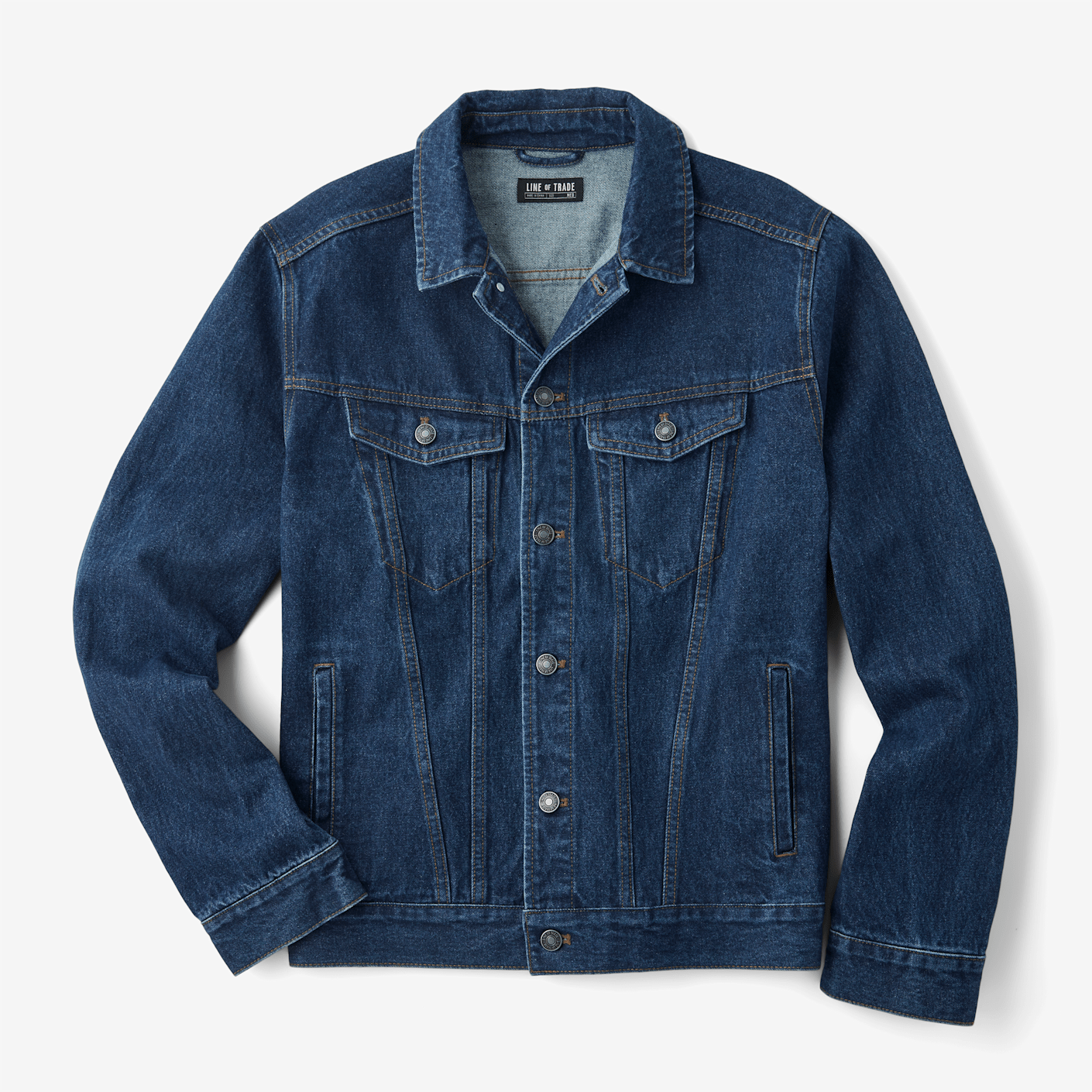 Line of Trade The Montana Denim Trucker Jacket | Men's Trucker Jacket ...