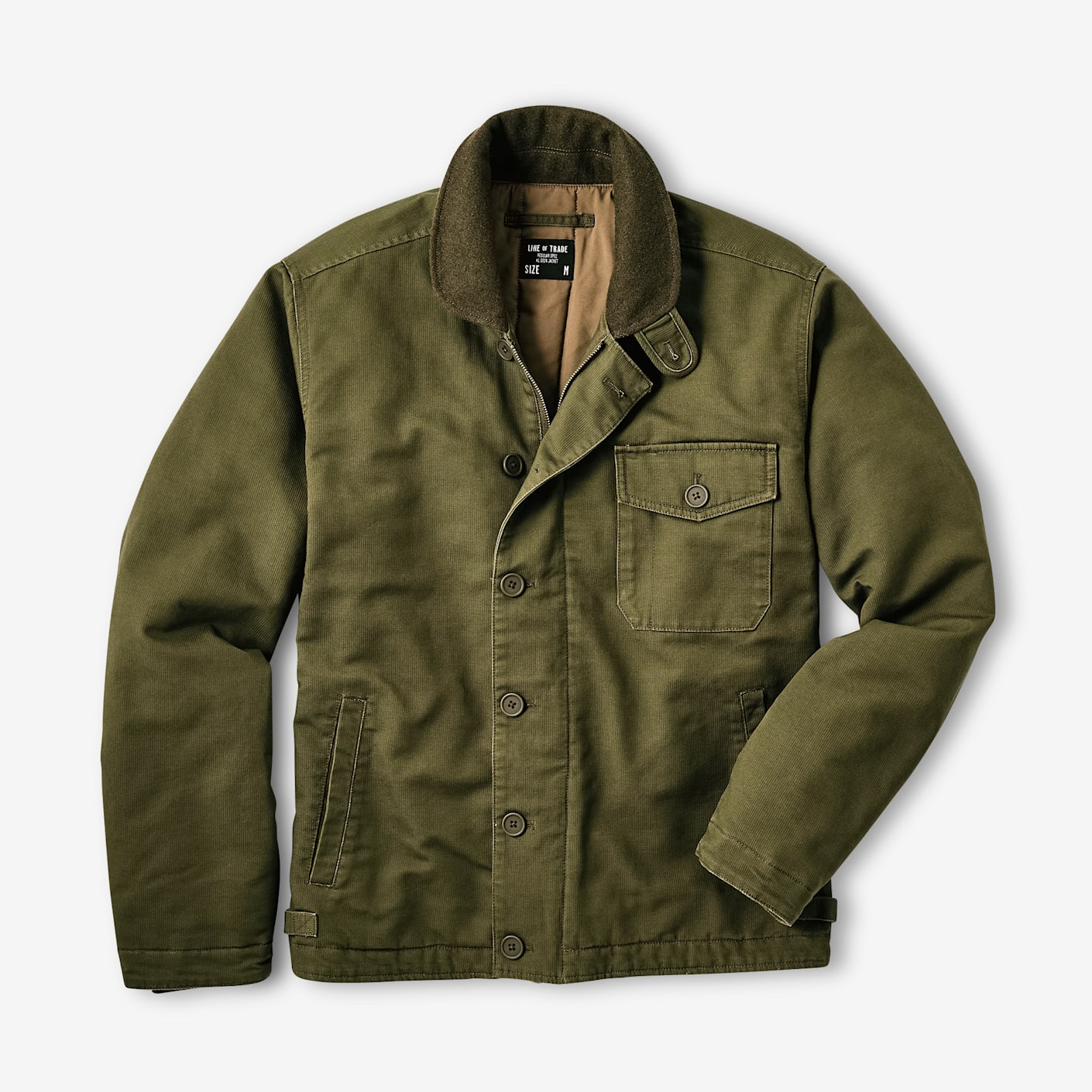 Line of Trade N-1 Deck Jacket | Navy Deck Jacket | Bespoke Post