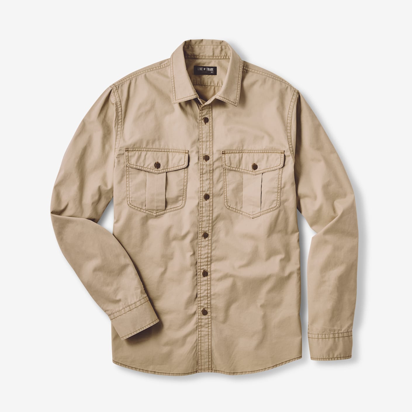 Line of Trade Twill Officer Shirt | Cotton Twill Utility Shirt ...