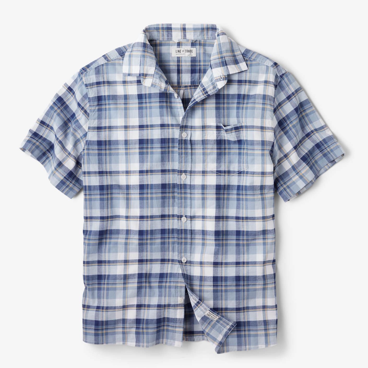 The Wellfleet Madras Shirt Line of Trade | Bespoke Post