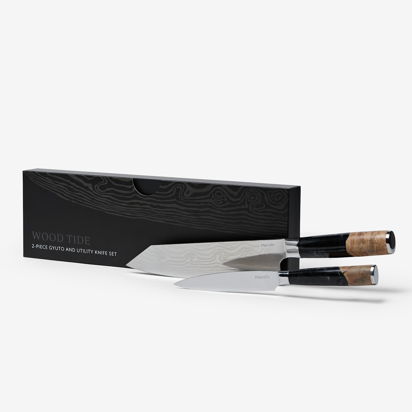 Marcellin Wood Tide Knife Set | Chef Knife Set | Bespoke Post