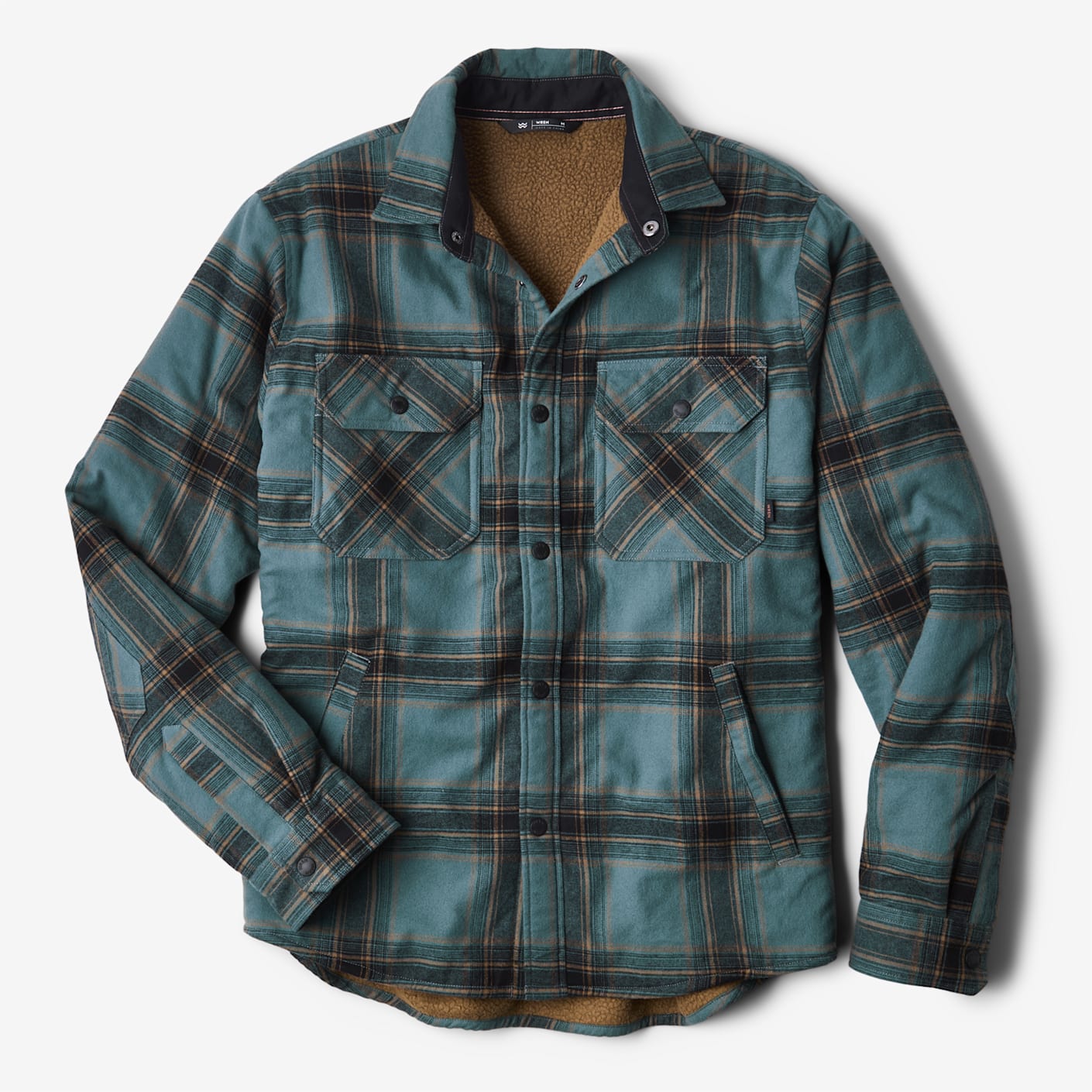 Sherpa Lined Shirt Jacket Wren | Bespoke Post