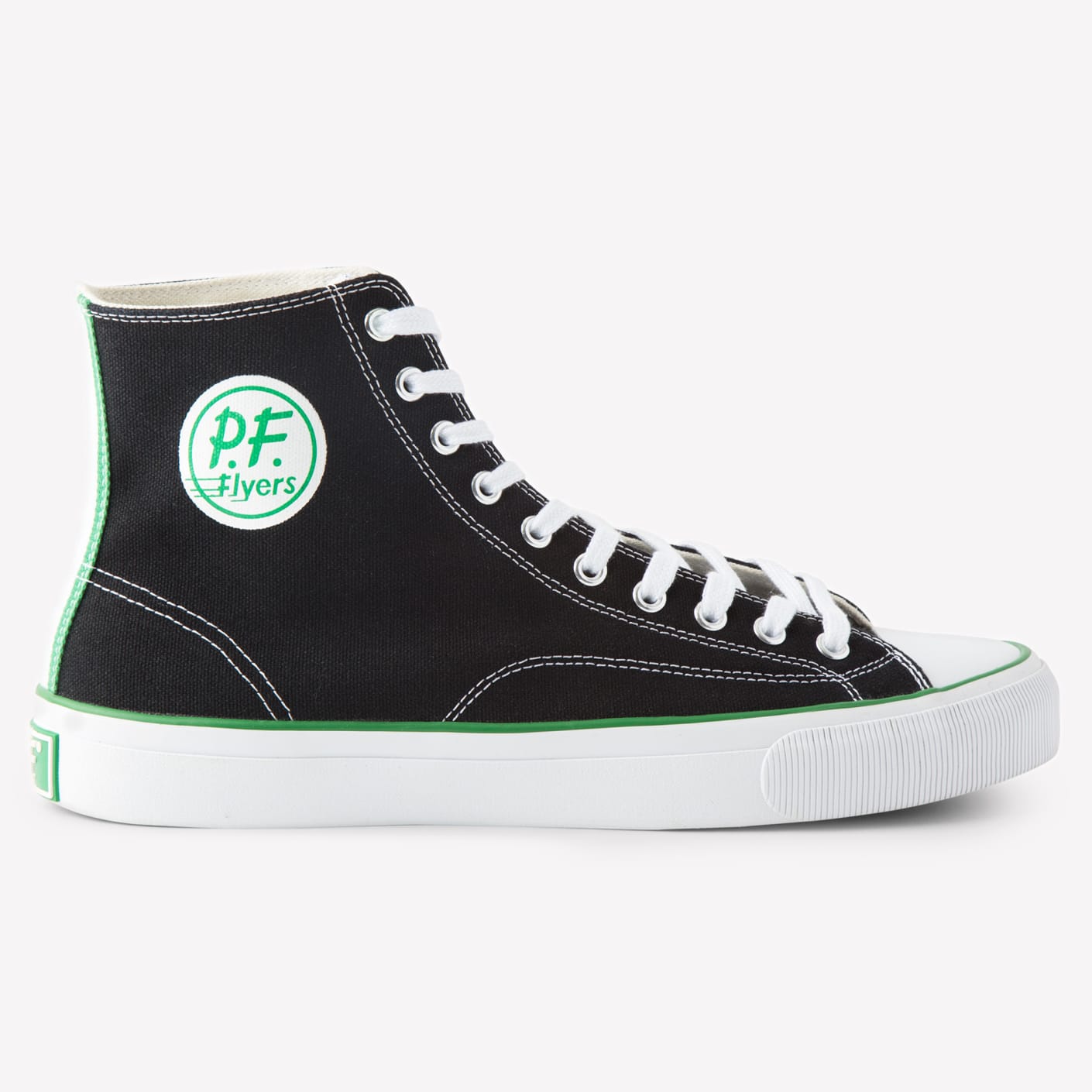 PF Flyers PF Flyers – All American Hi Sneaker – Black | Bespoke Post