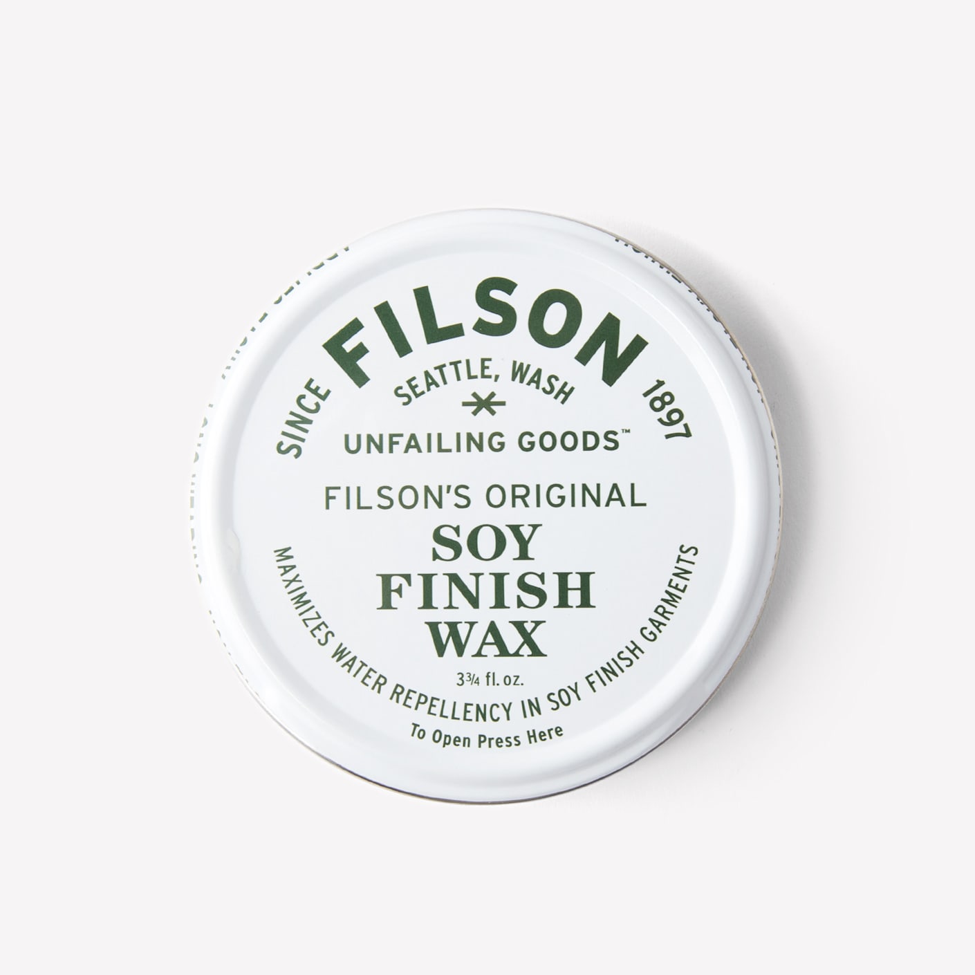Filson Soy Finish Wax | Bespoke Post