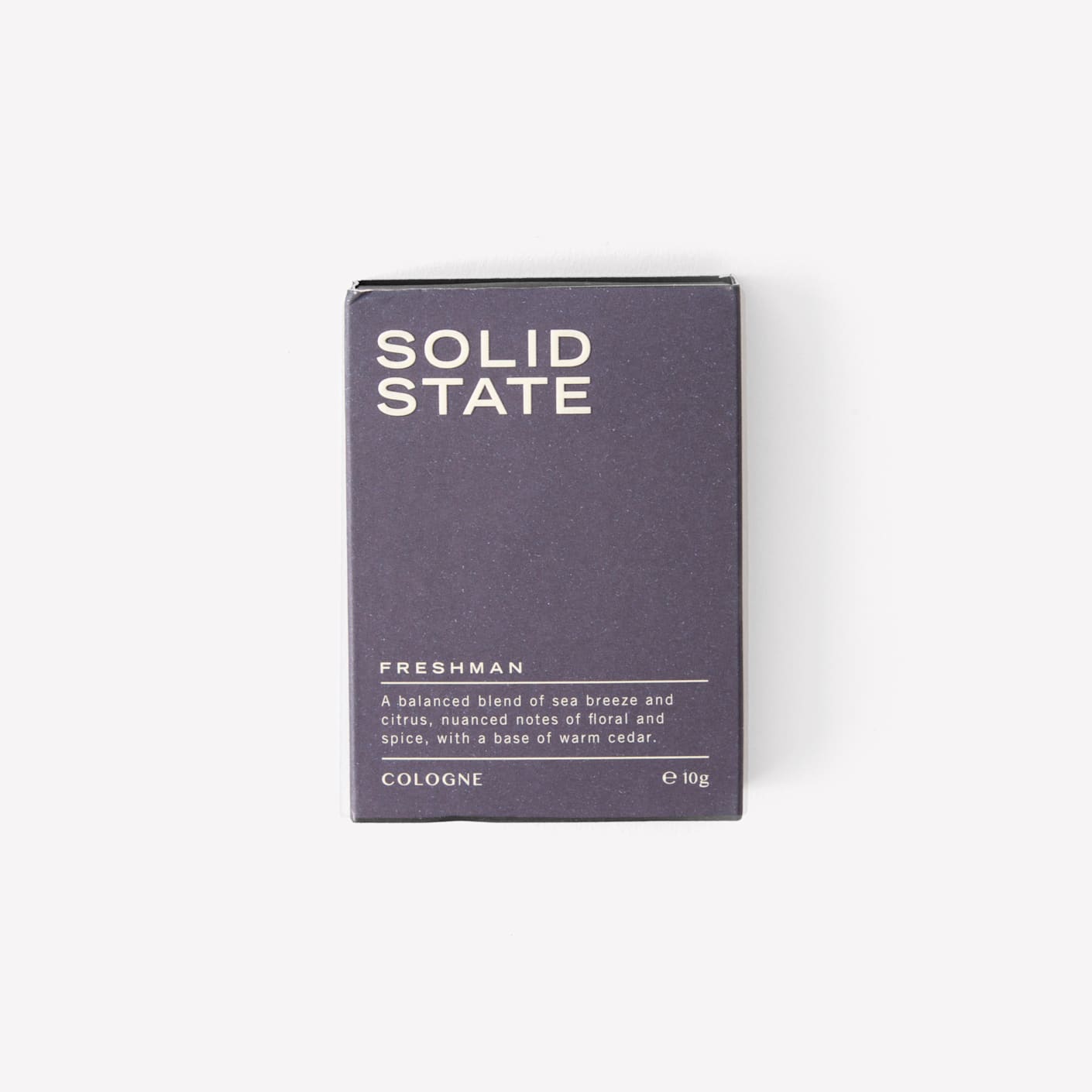 Solid State for Men Solid Cologne – Freshman | Bespoke Post