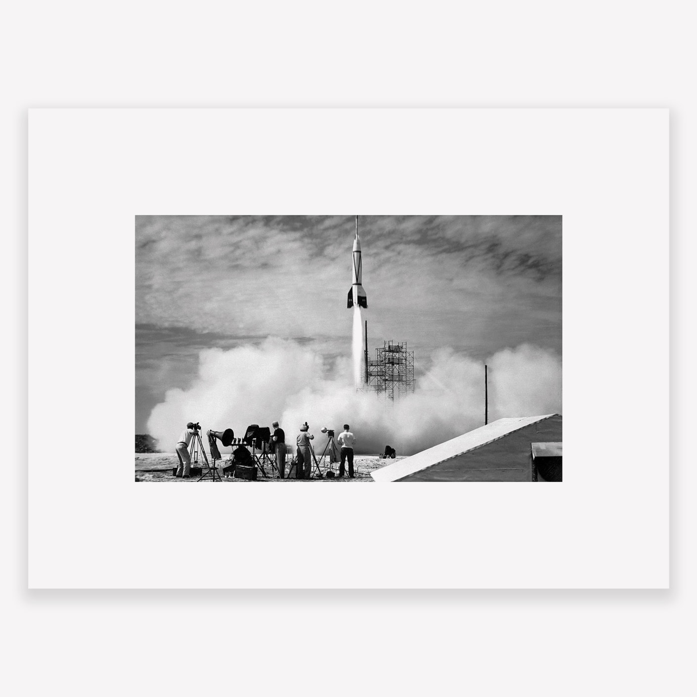 NASA Bumper V-2 Launch – Limited Edition Giclée Print | Bespoke Post