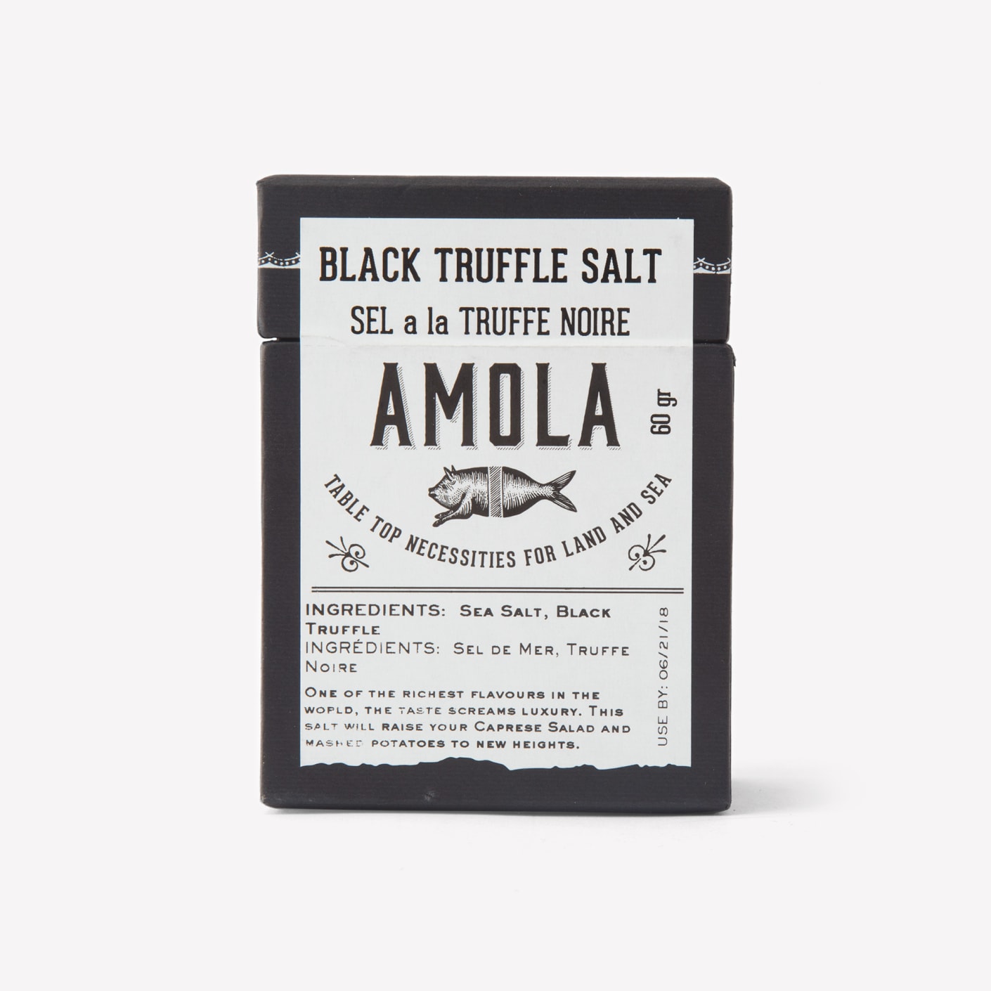 Amola Black Truffle Salt | Bespoke Post