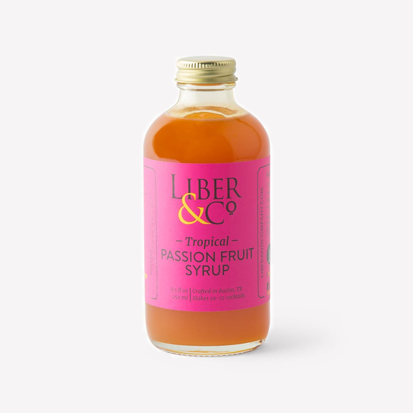 Liber & Co. Passion Fruit Syrup | Bespoke Post