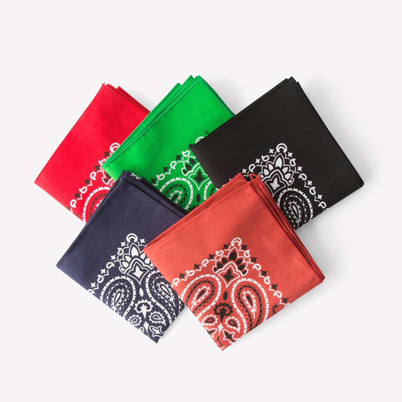 Carolina Manufacturing Traditional Paisley Bandana | Bespoke Post