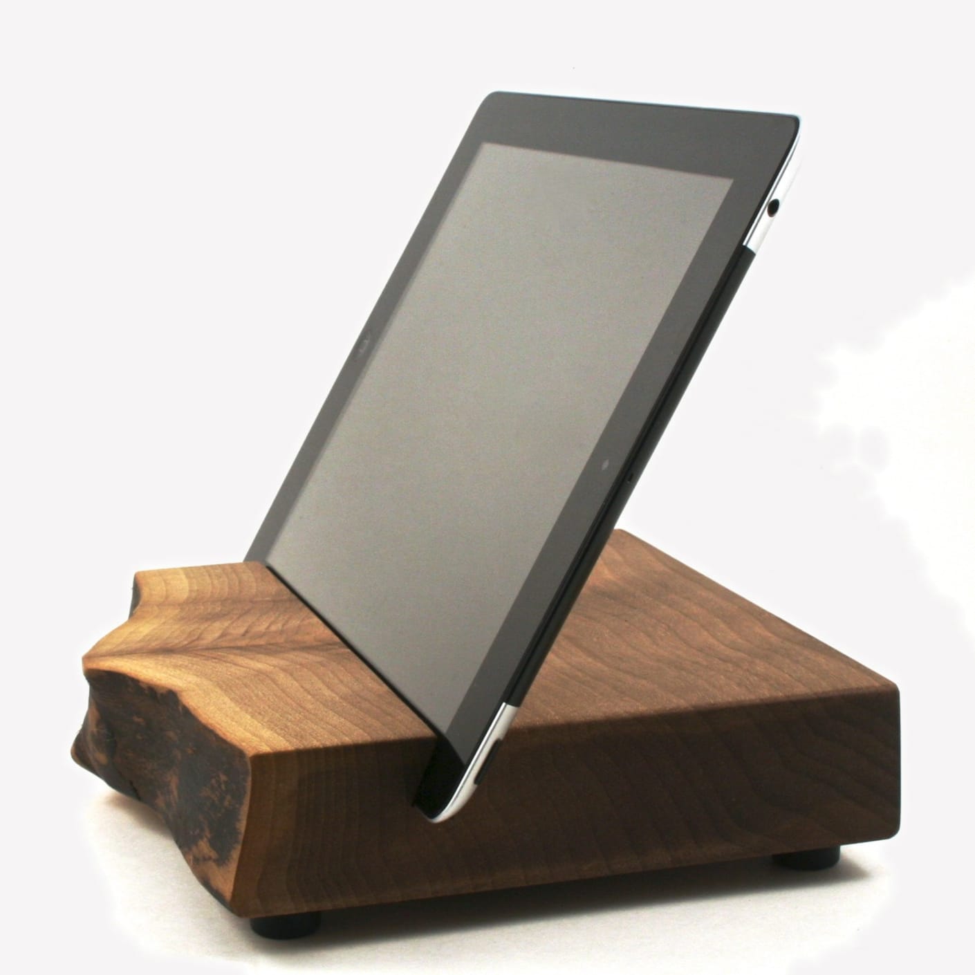 Hoffar Woodworks Black Walnut Tablet Stand | Bespoke Post