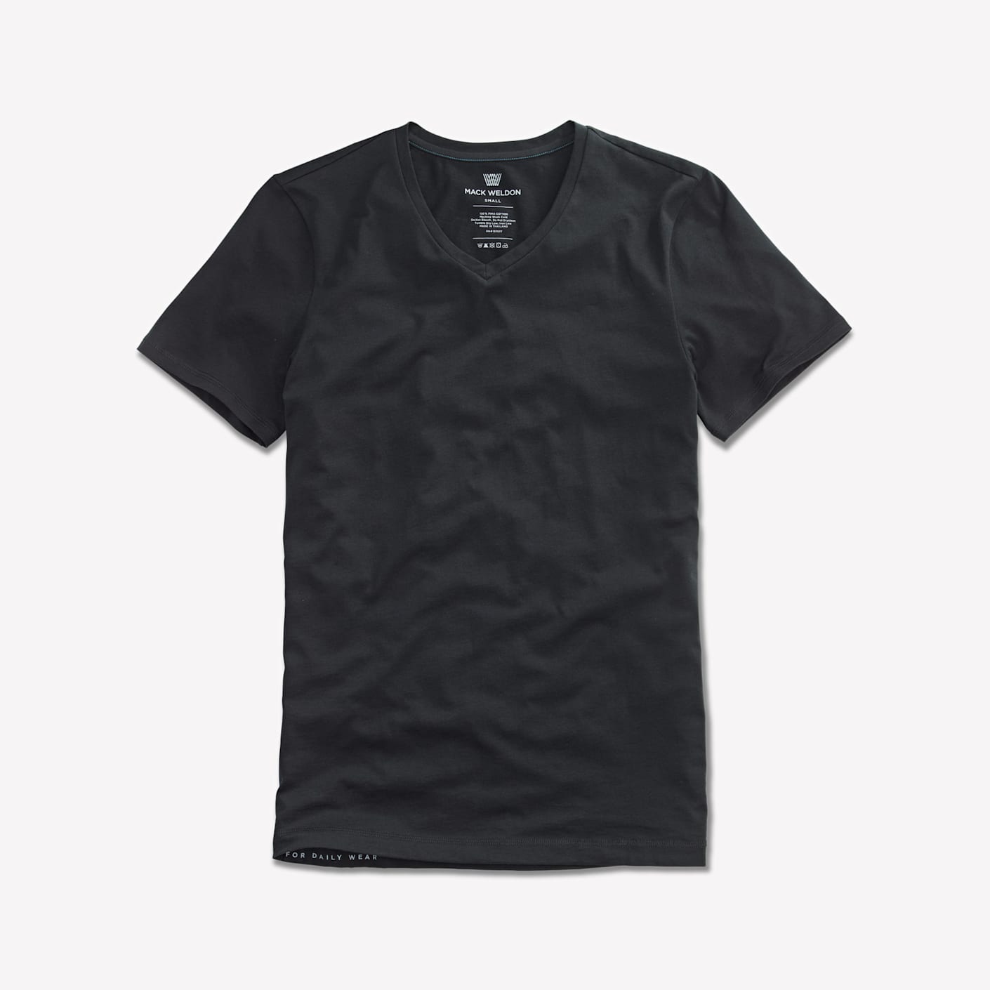 Mack Weldon Pima V – True Black | Bespoke Post