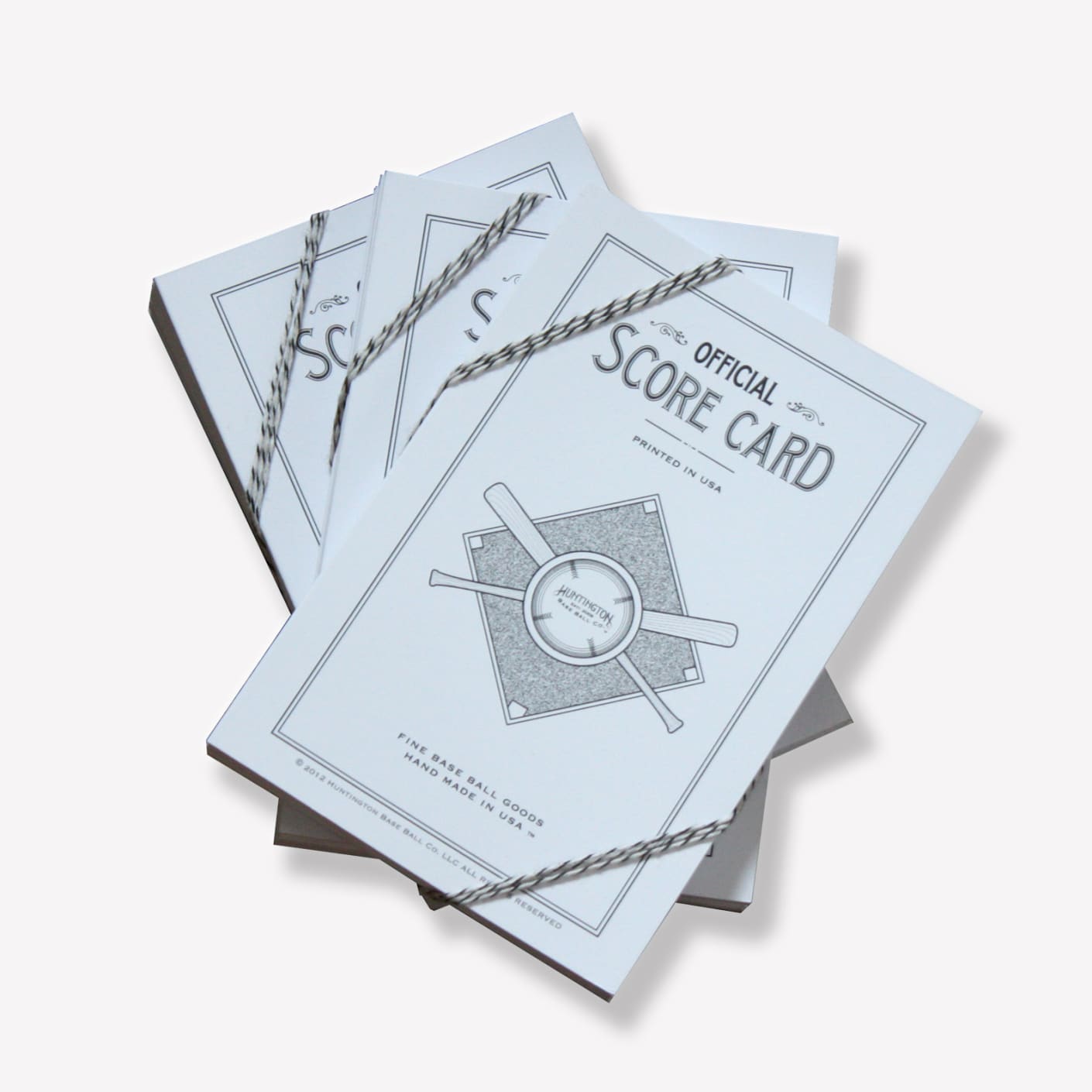 Huntington Base Ball Co. Pocket Score Cards | Bespoke Post