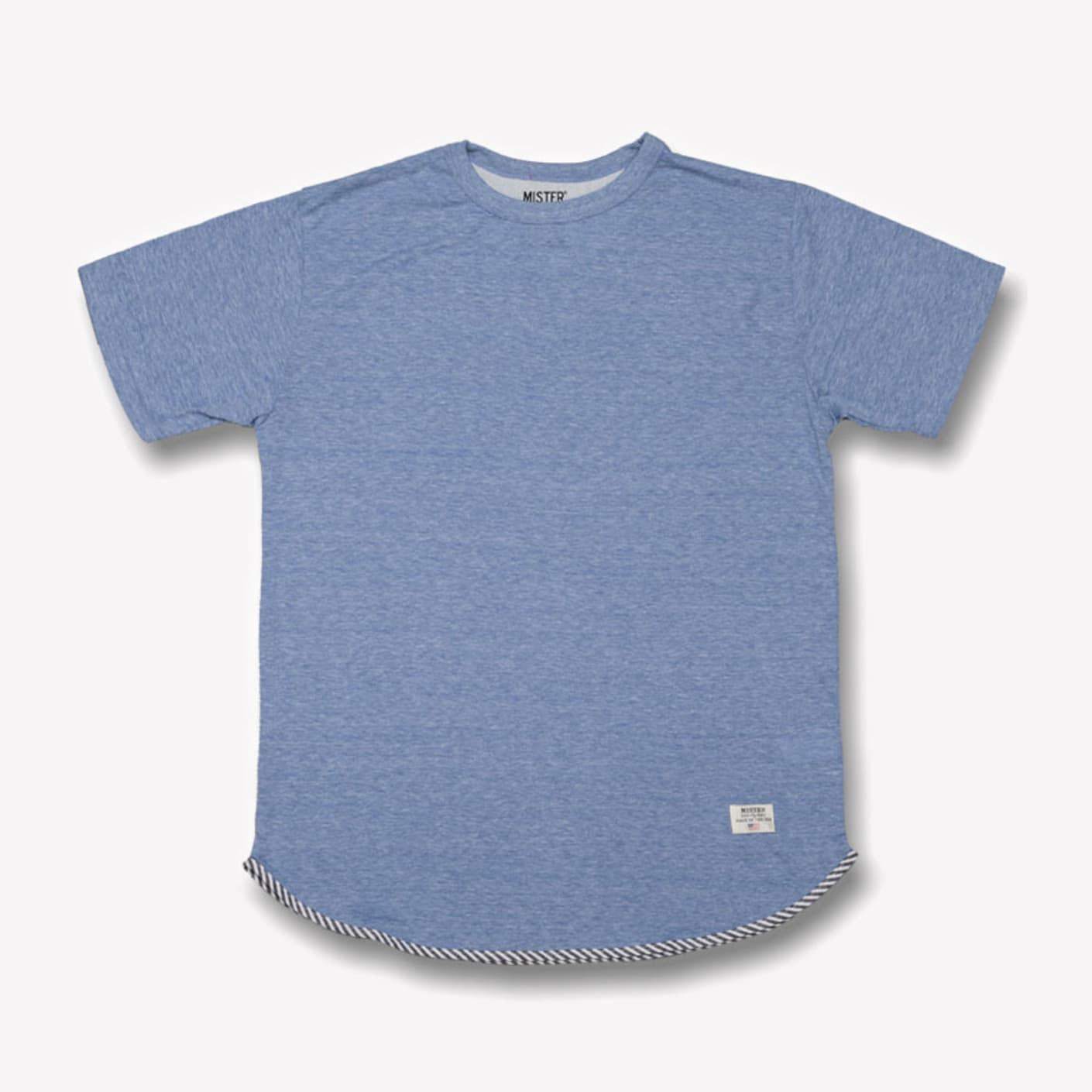 Mister Mr. Hem Tee – Baby Blue | Bespoke Post