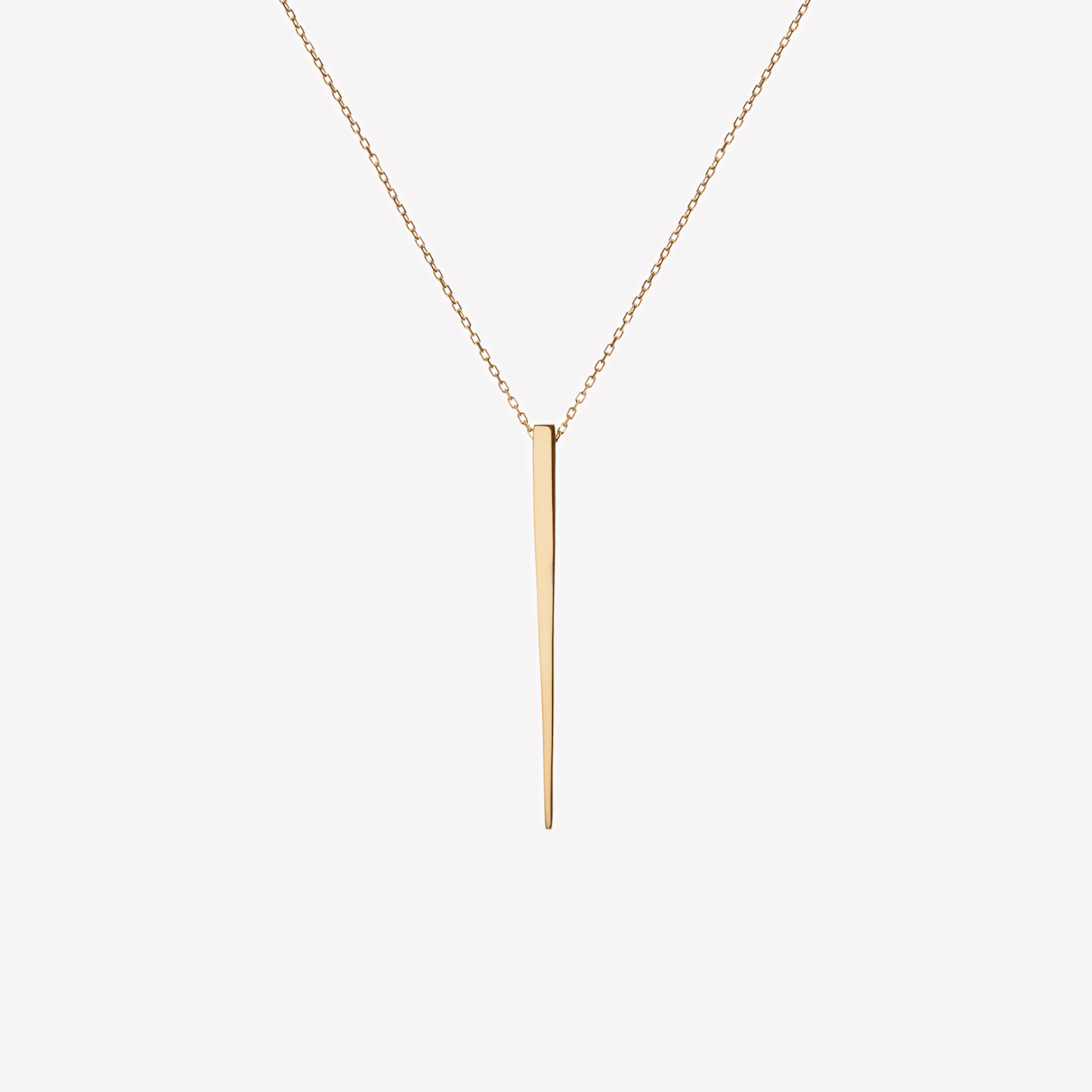 AUrate Geometric Bar Pendant Necklace | Bespoke Post