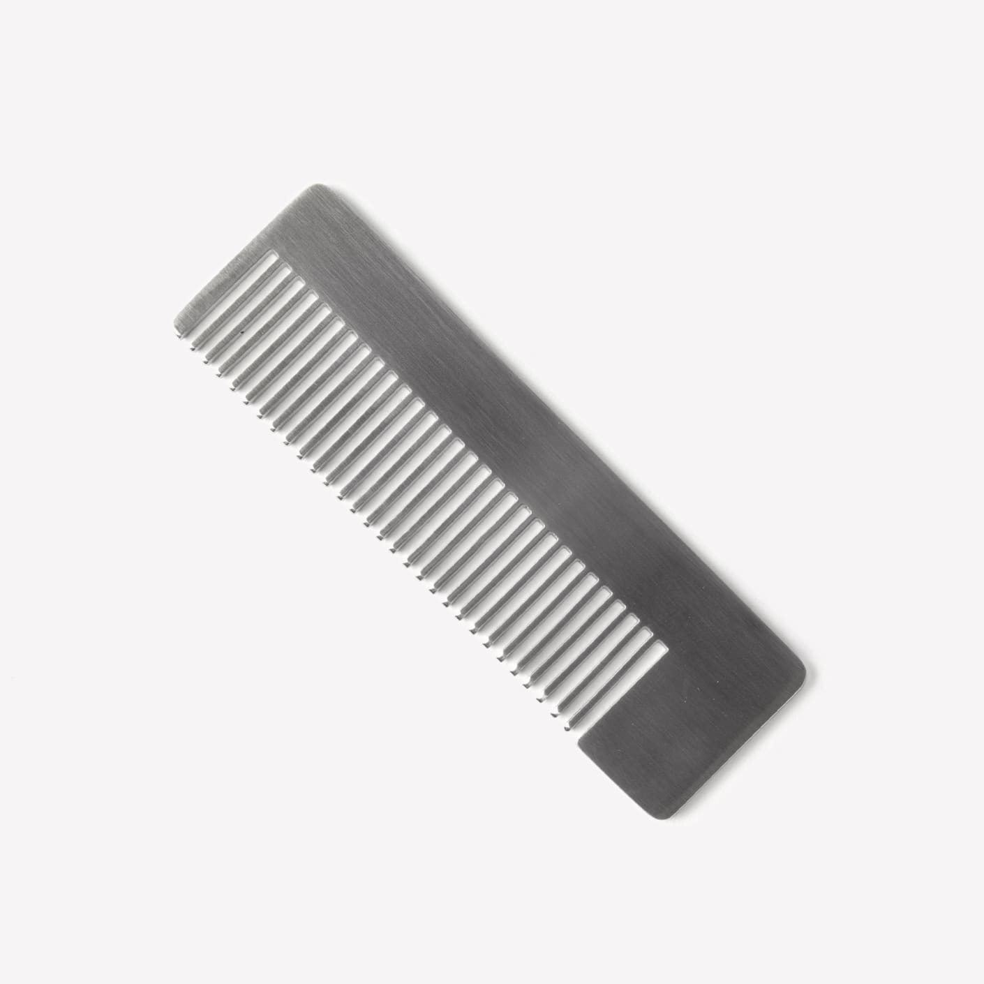 Chicago Comb Co. Model No. 4 Stainless Steel Comb – Matte | Bespoke Post