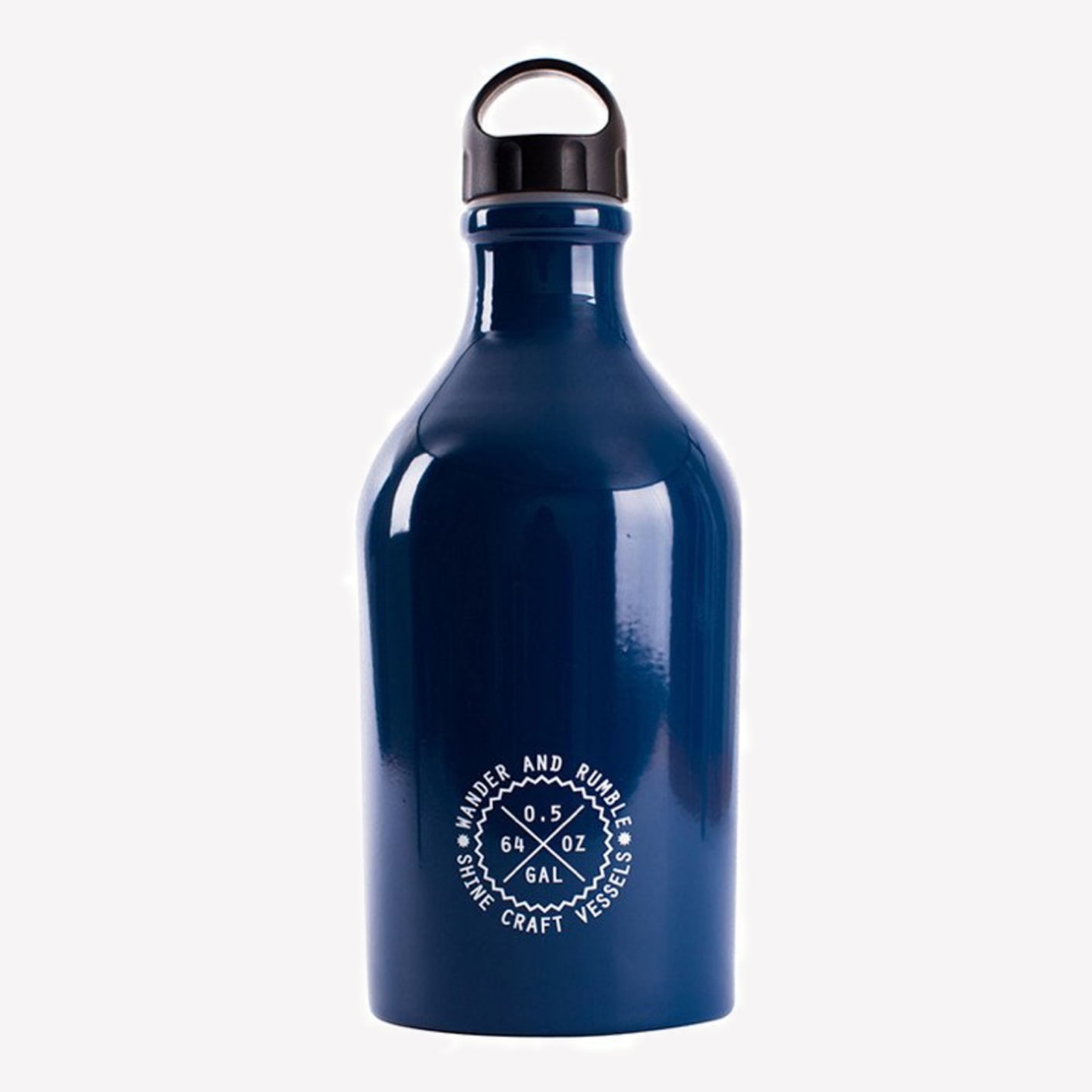 Shine Wander and Rumble Stainless Growler – Post Office Blue | Bespoke Post