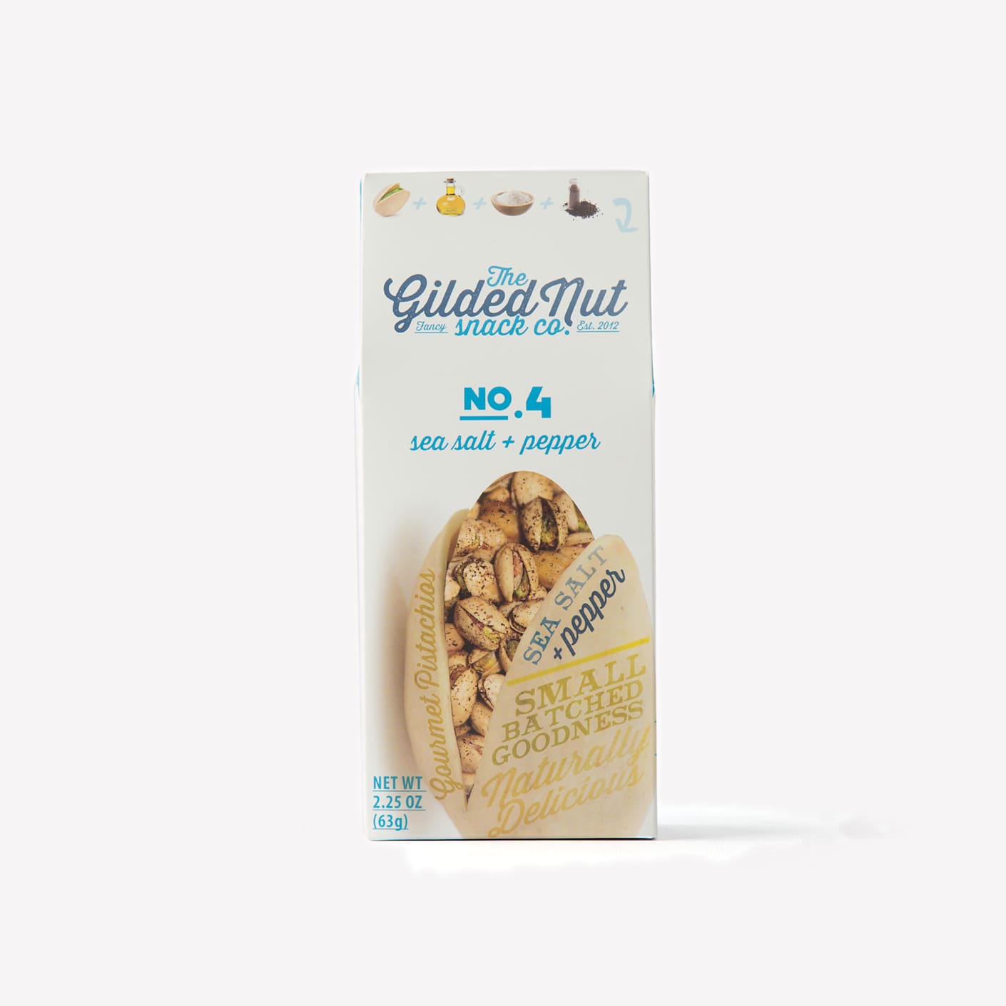 Gilded Nut Sea Salt and Pepper Pistachios | Bespoke Post