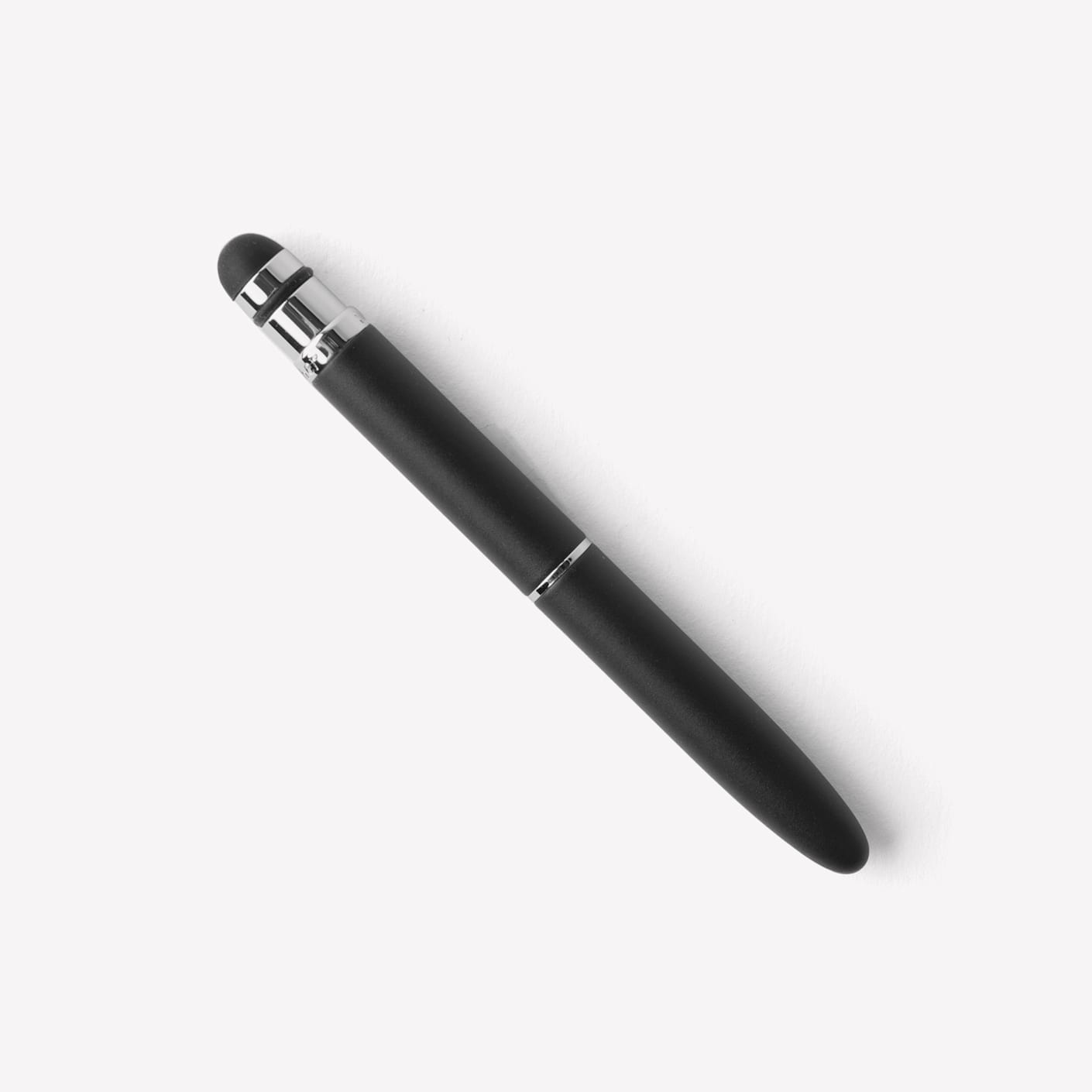 Fisher Space Pen Co. Matte Black Bullet Grip Space Pen with Stylus ...