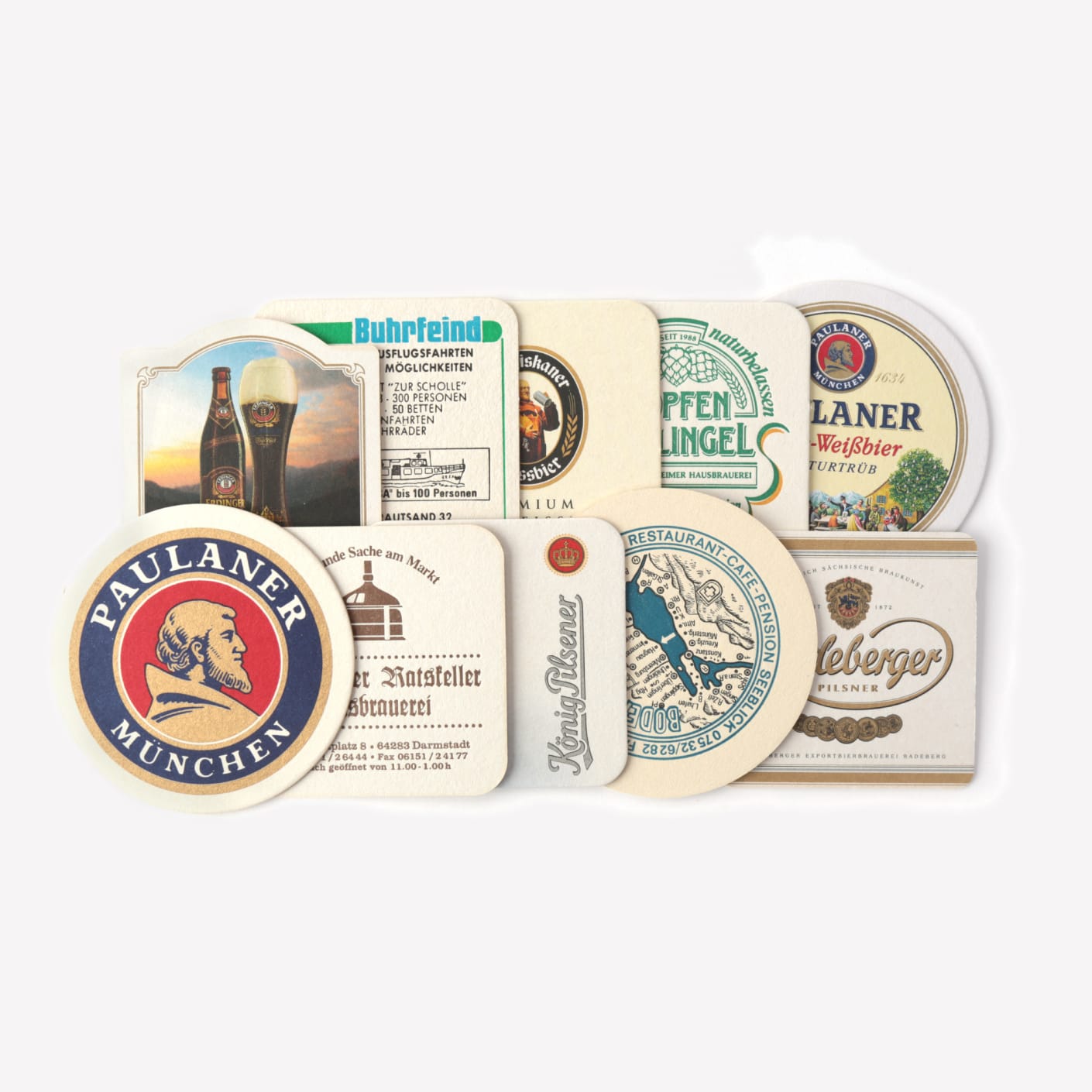 Bespoke Post Finds Assorted German Brewery Coasters – Set of 10 ...