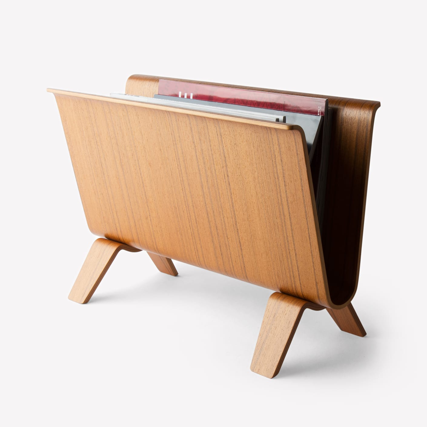 Saito Wood Magazine Rack | Bespoke Post