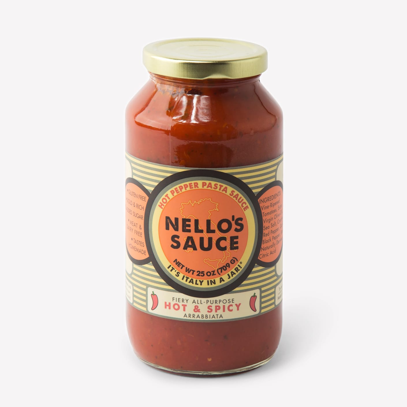 Nello's Sauce Hot Pepper Pasta Sauce – 25 oz | Bespoke Post