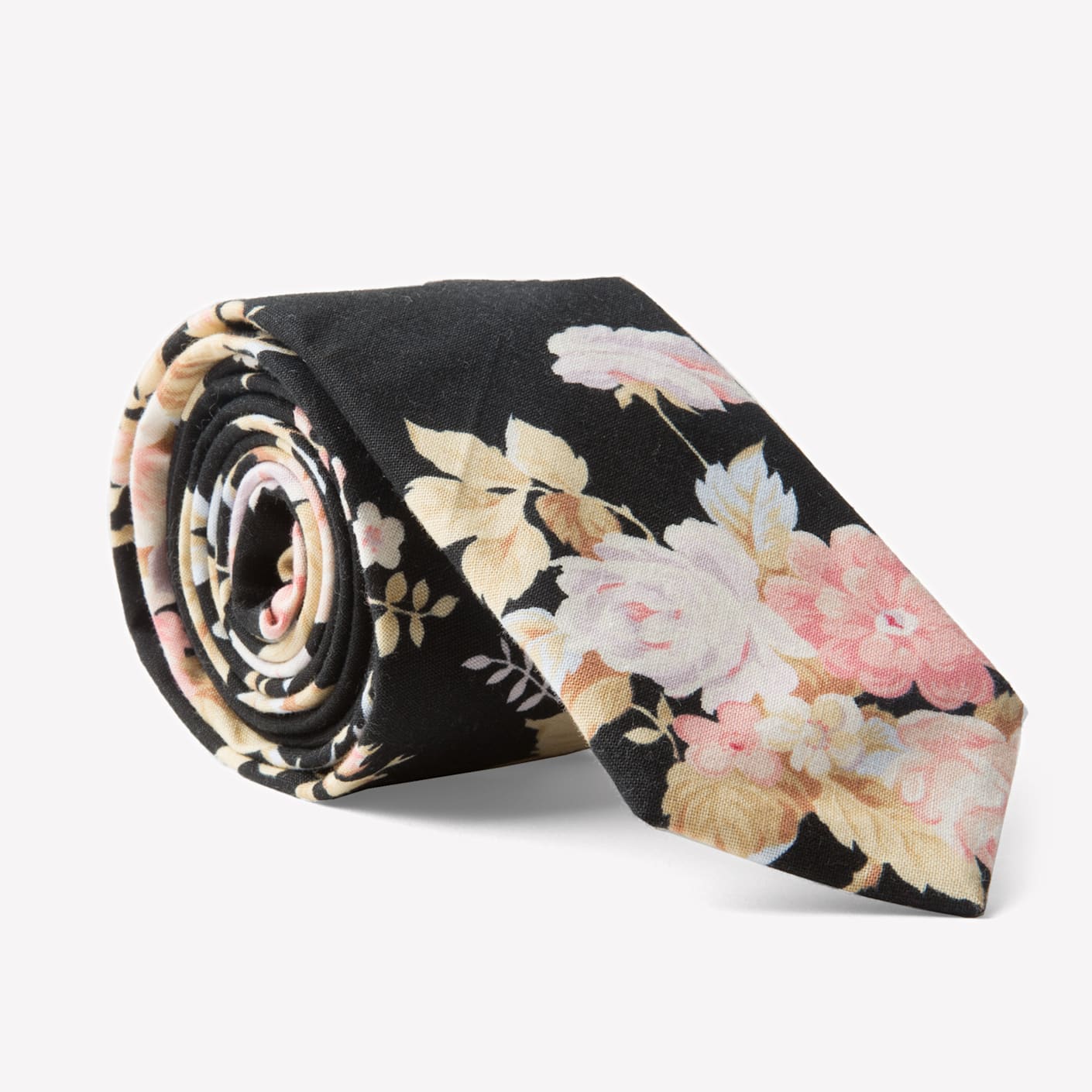 Neck & Tie Co. Dark Floral Necktie | Bespoke Post