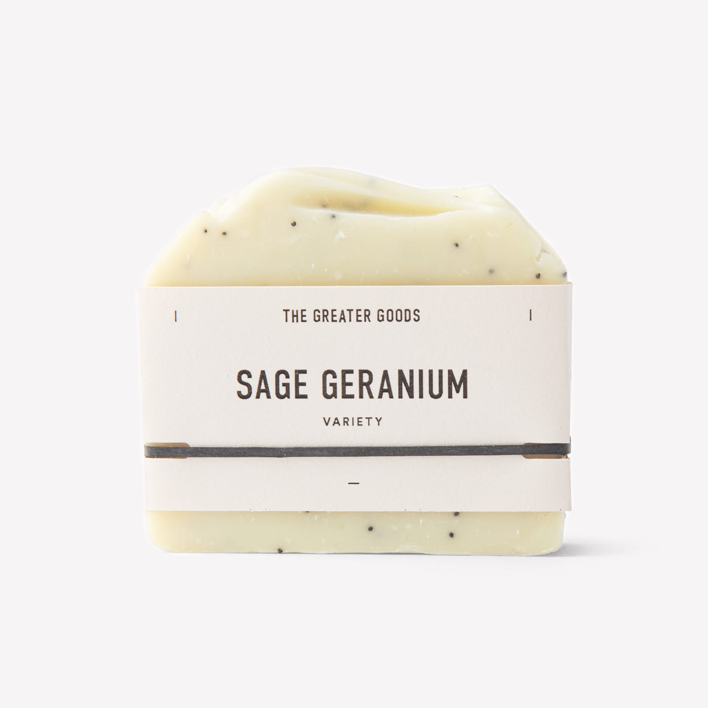 The Greater Goods Sage Geranium Soap | Bespoke Post