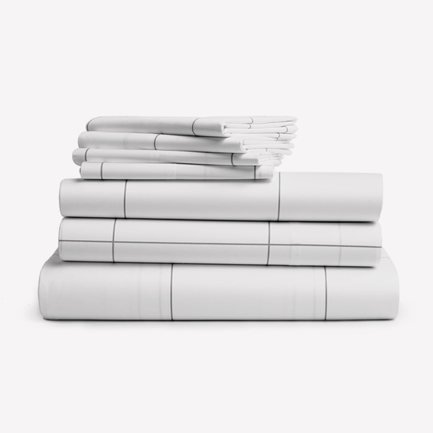 Brooklinen Classic Hardcore Sheet Bundle – Windowpane | Bespoke Post