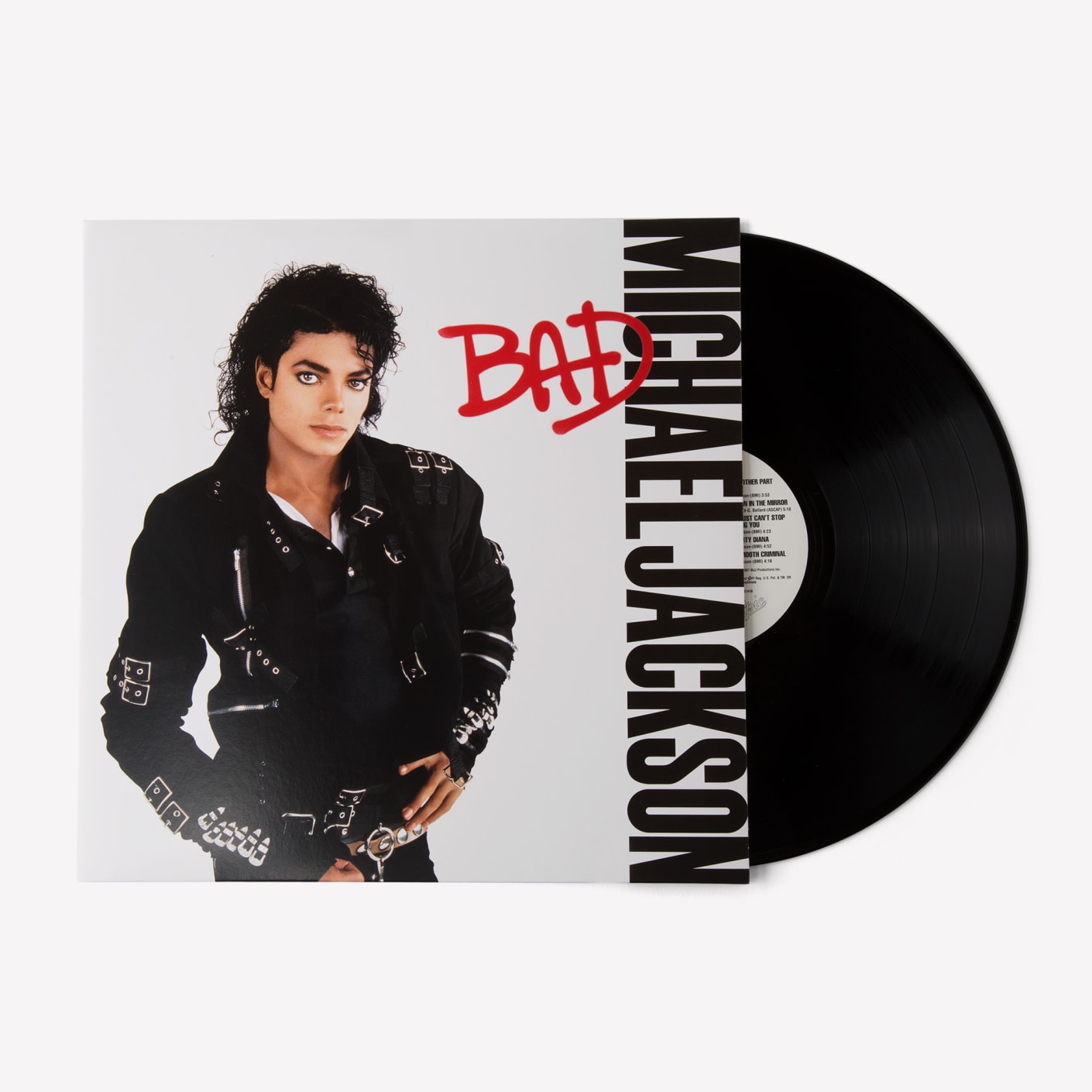Michael Jackson Bad Vinyl Record | Bespoke Post