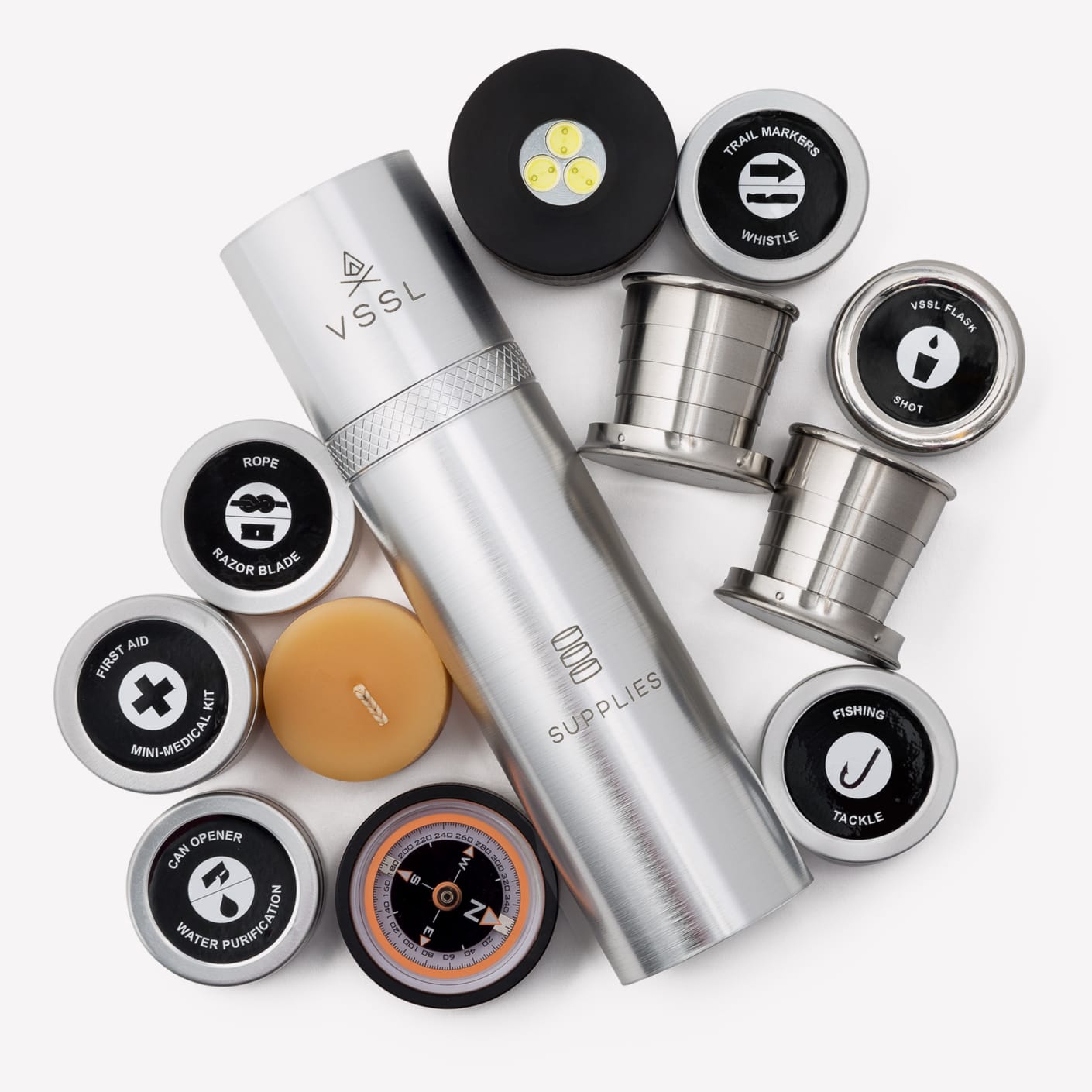 VSSL Shot & Supplies Tube | Bespoke Post