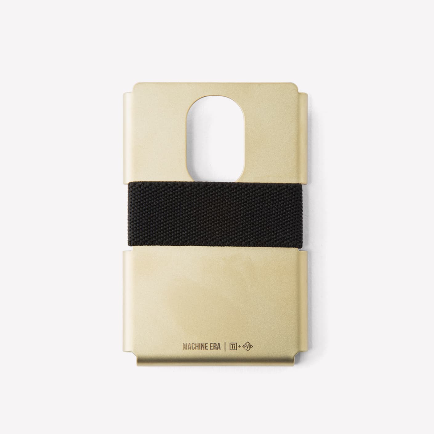 Machine Era Co. Ti5 Slim Wallet – Gold | Bespoke Post