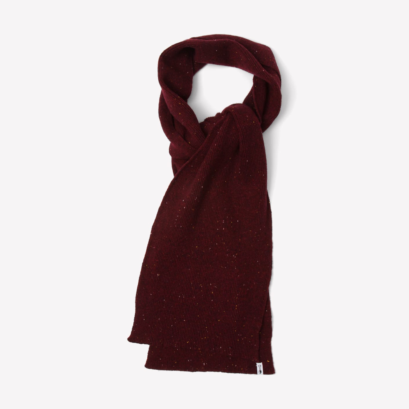 American Trench Cashmere Scarf – Red Flecked | Bespoke Post