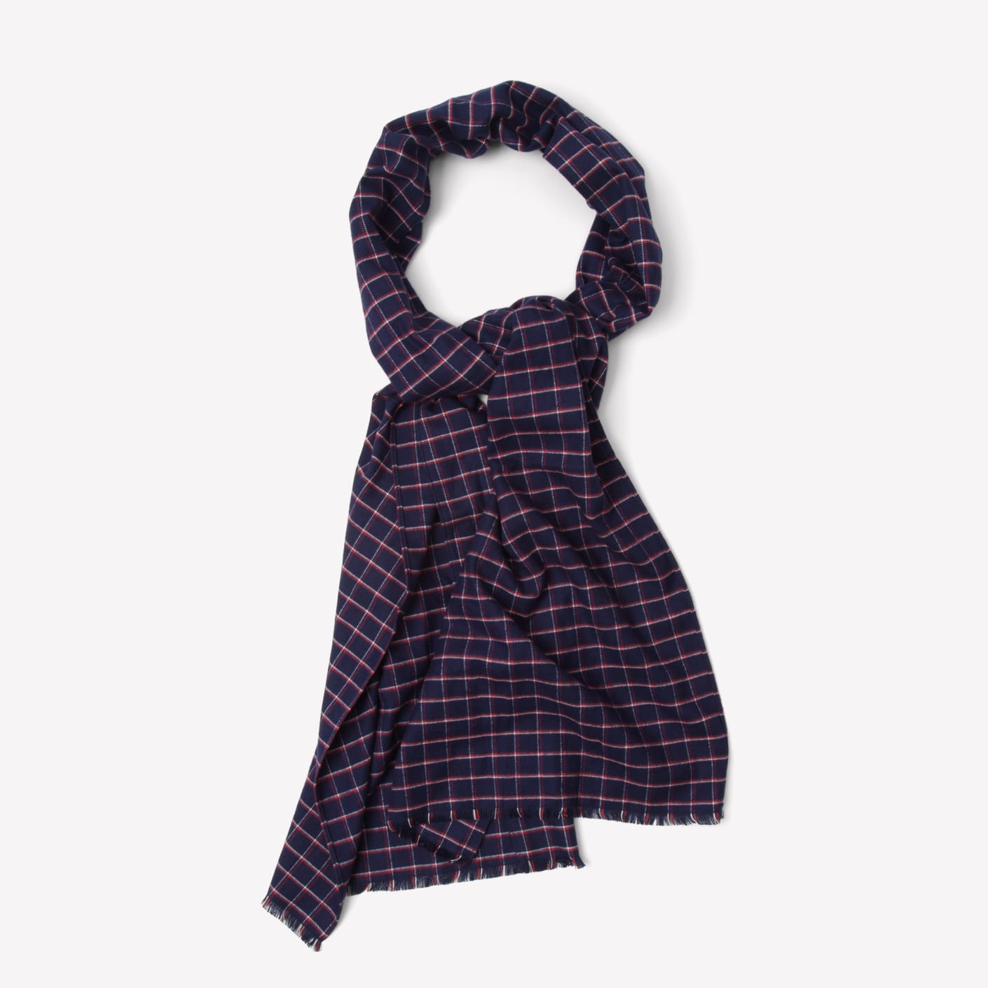 Corridor Check Scarf – Blue | Bespoke Post