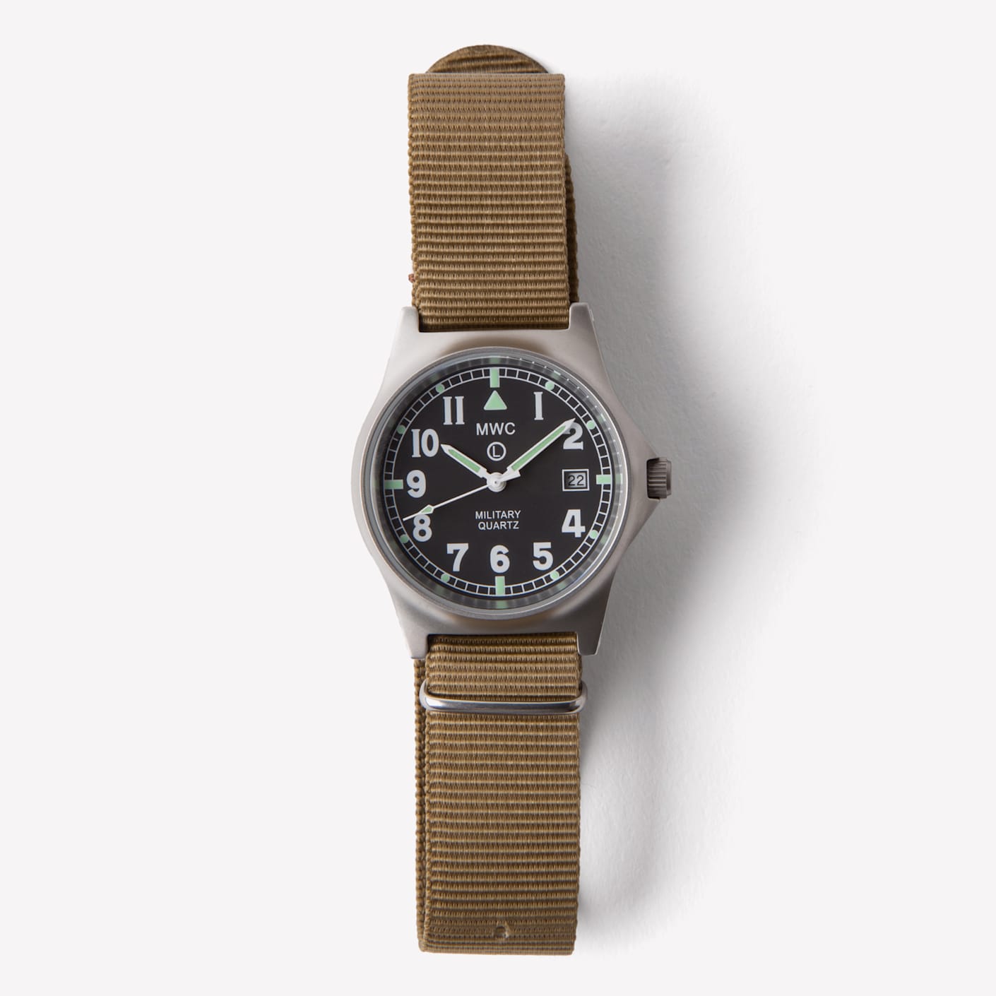 Military Watch Co. G10 LM Military Watch – Desert Nylon Strap | Bespoke ...