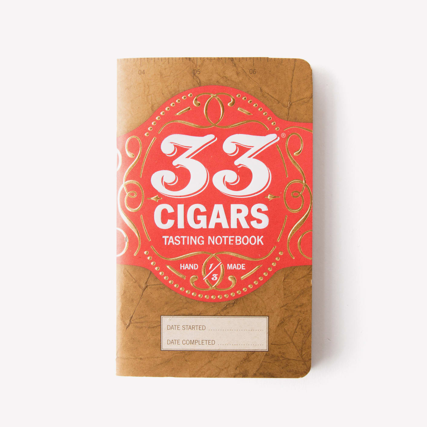33 Books Co. 33 Cigars Tasting Notebook | Bespoke Post