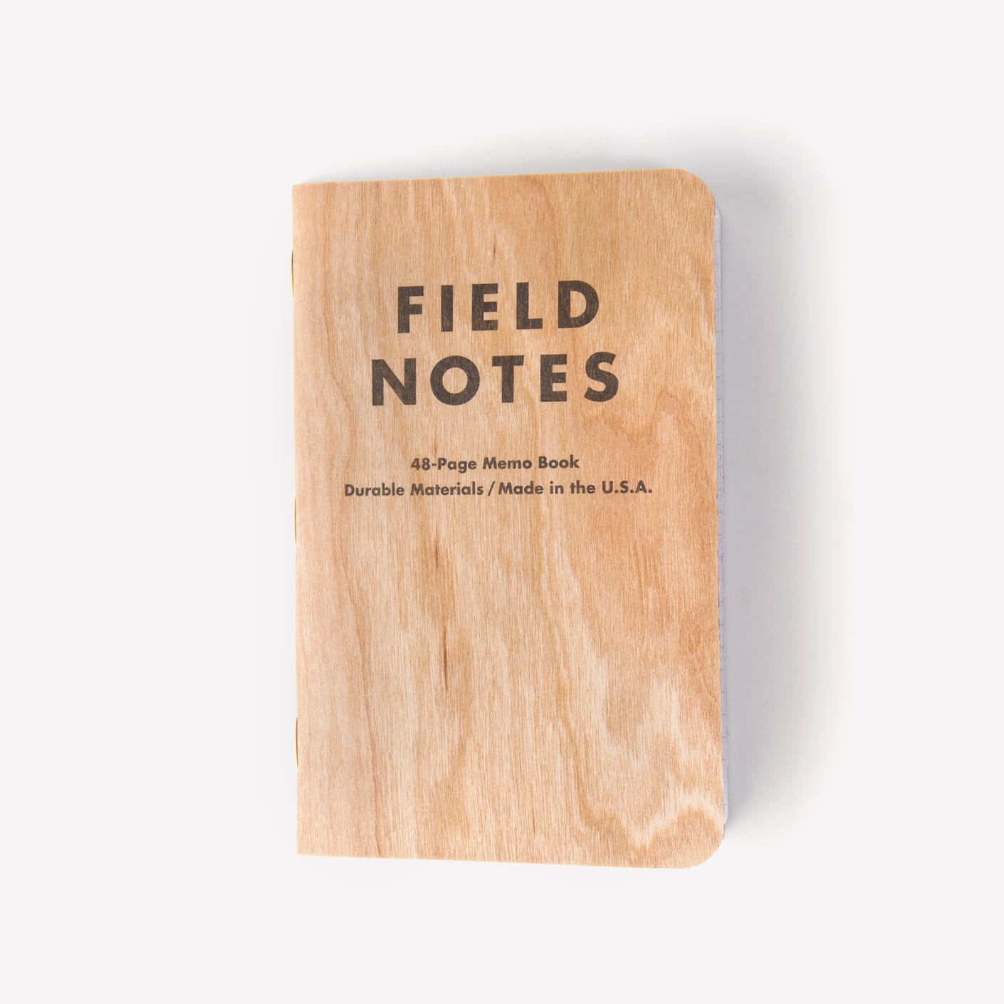 Field Notes Cherrywood Graph Paper Three-Pack Notebooks | Bespoke Post