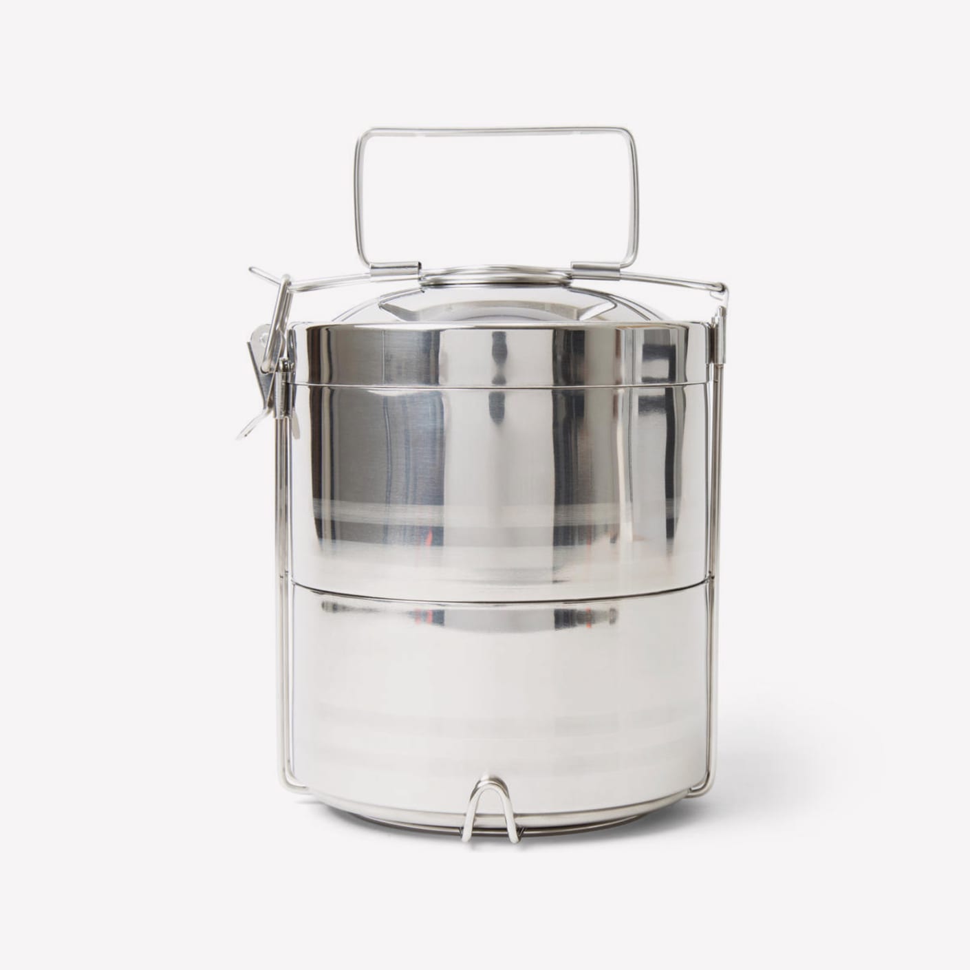 Onyx Airtight Stainless Steel Two-Layer Meal Container | Bespoke Post