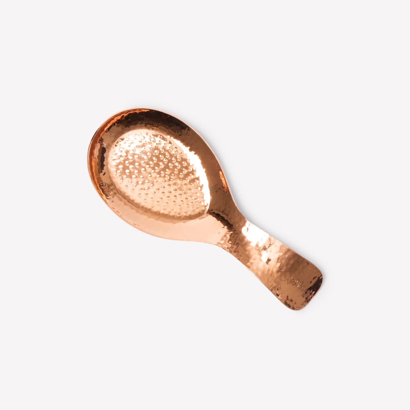 Be Home Hammered Copper Spoon Rest | Bespoke Post