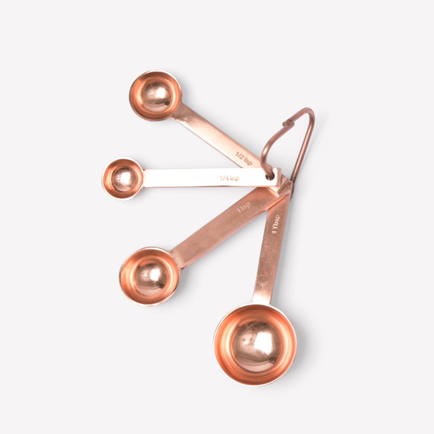 Be Home Copper Measuring Spoon Set | Bespoke Post