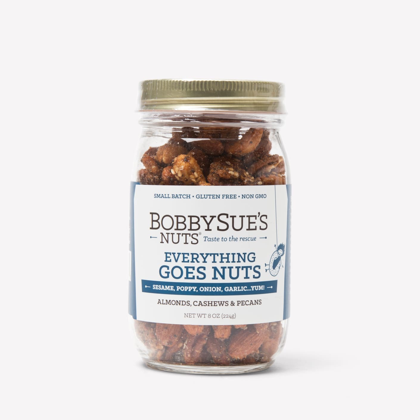 BobbySue's Nuts Everything Seasoned Mixed Nuts | Bespoke Post
