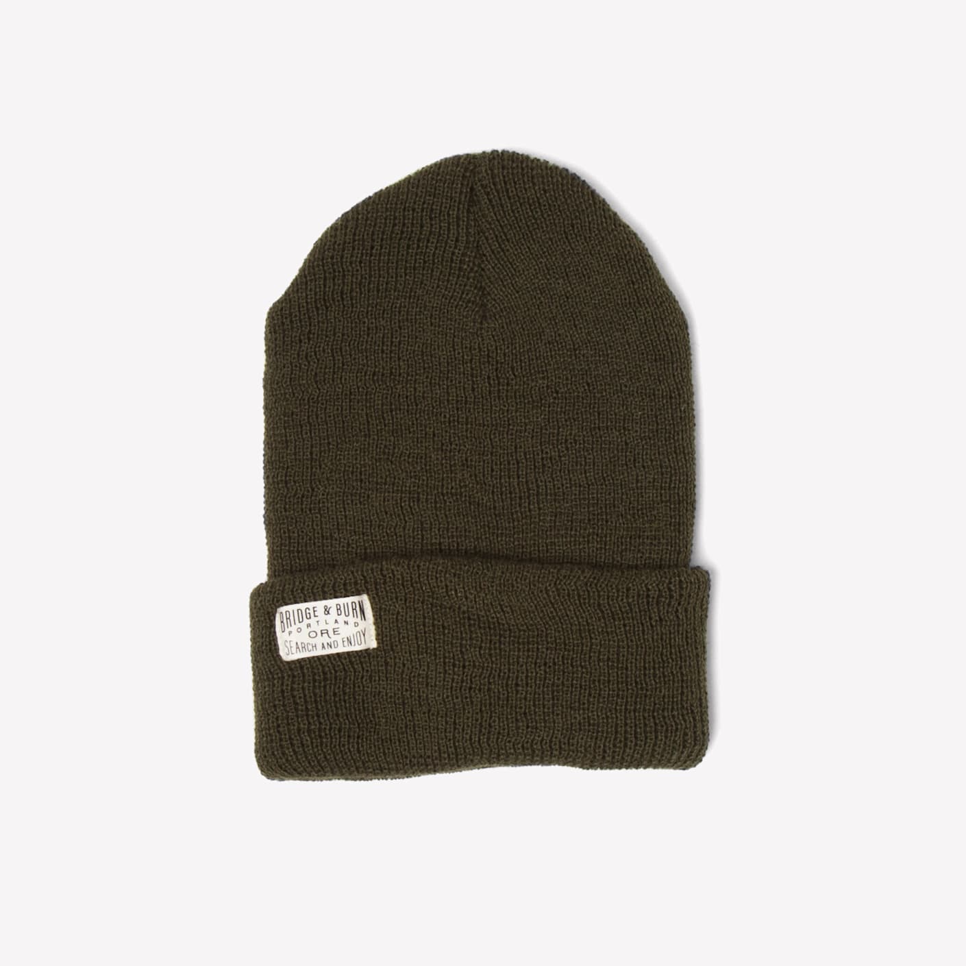 Bridge & Burn Classic Watch Cap – Olive | Bespoke Post