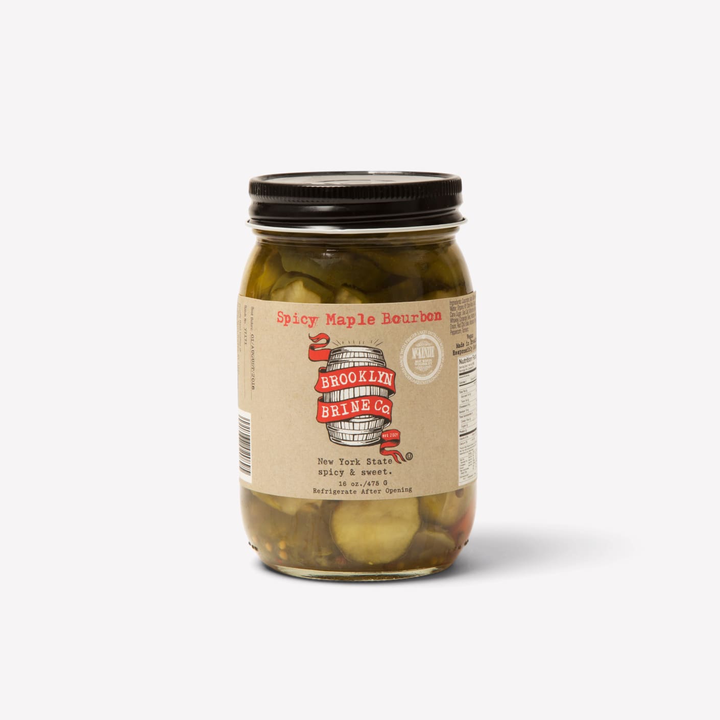 Brooklyn Brine Spicy Maple Bourbon Pickles | Bespoke Post