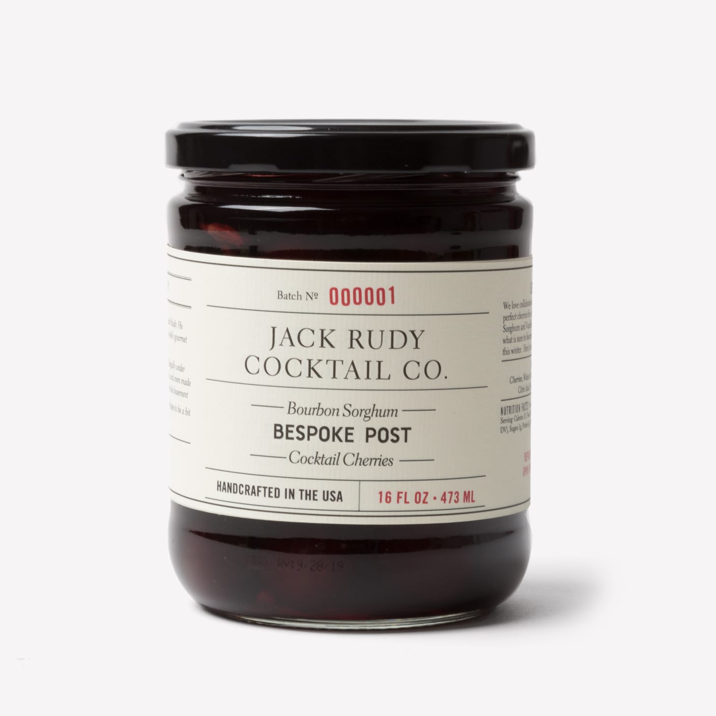 Jack Rudy Cocktail Co. Exclusive Bourbon Sorghum and Vanilla Cocktail ...